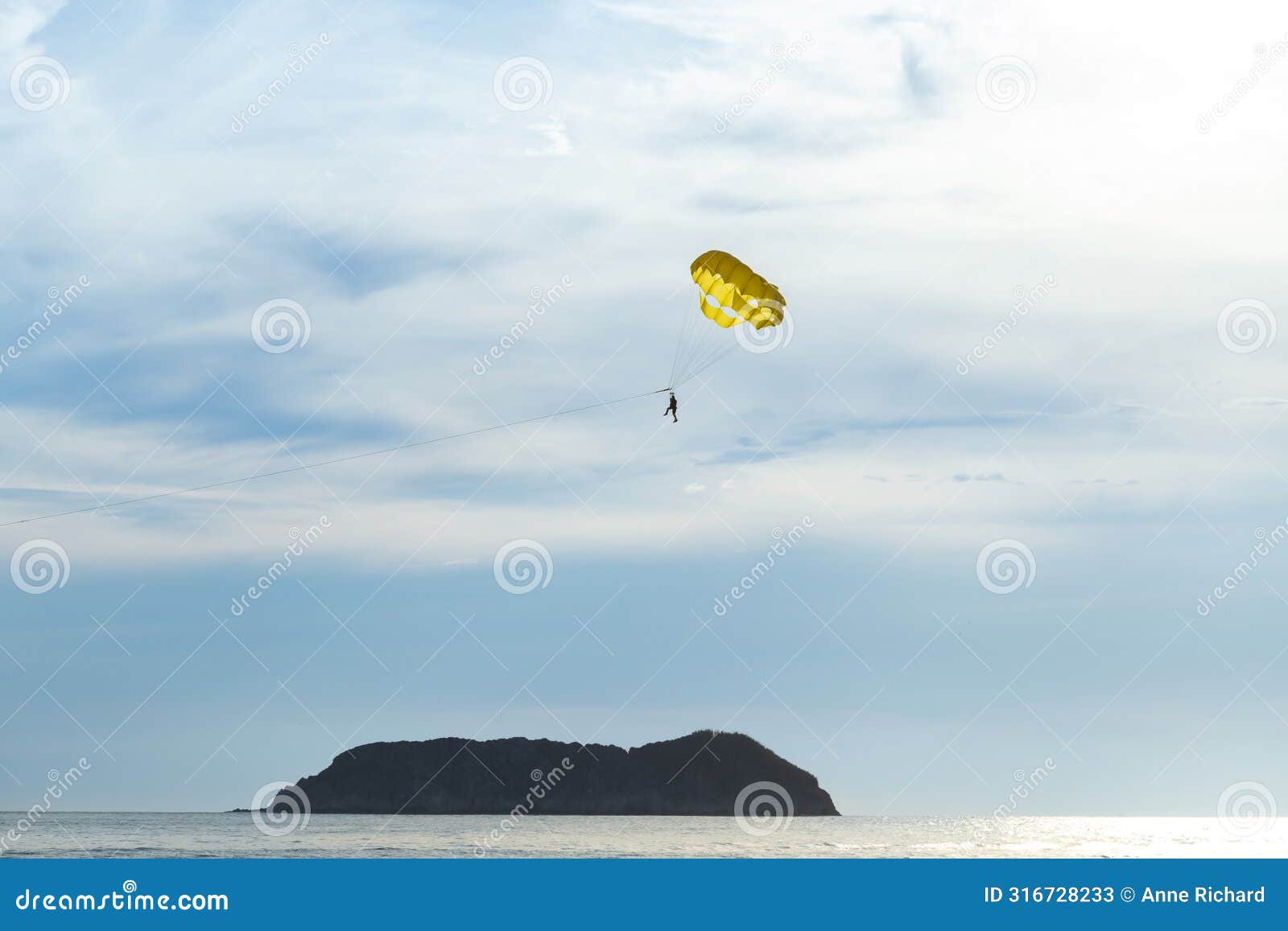 Man In Silhouette Floating On Sup Board During Sunrise Royalty-Free ...