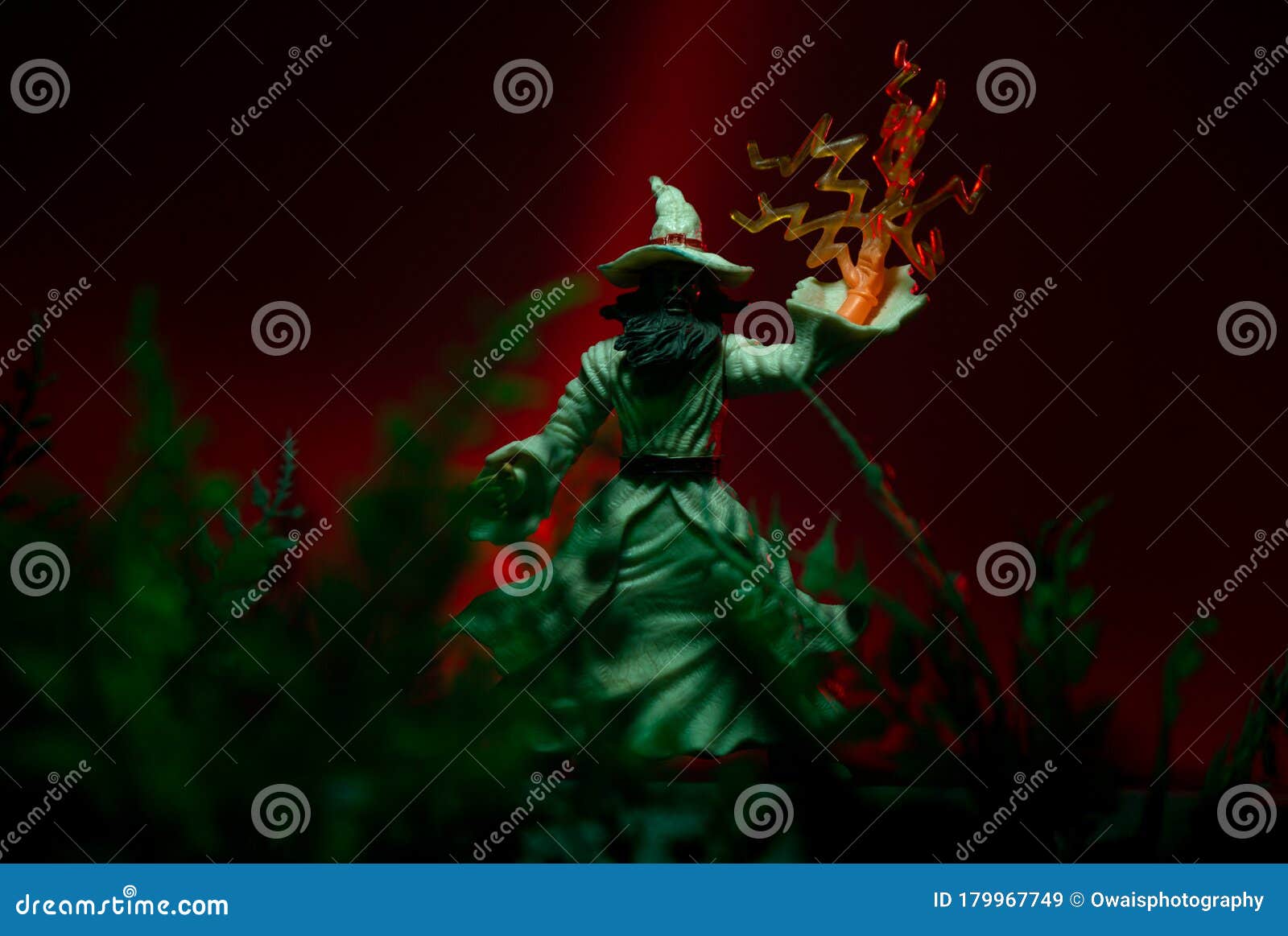 Wizard in a jungle stock image. Image of dark, cloak - 179967749