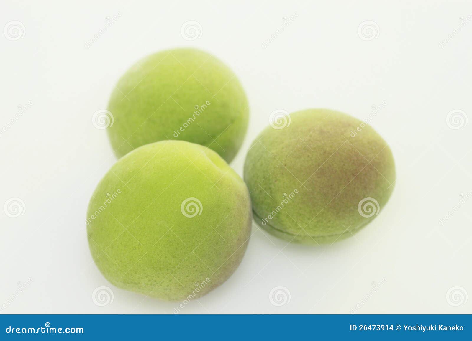 An unripe ume plum stock photo. Image of gourmet, healthy - 26473914