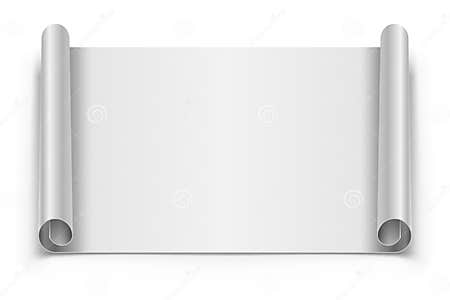 Unrolled Map Paper Sheet Template Stock Vector - Illustration of icon ...