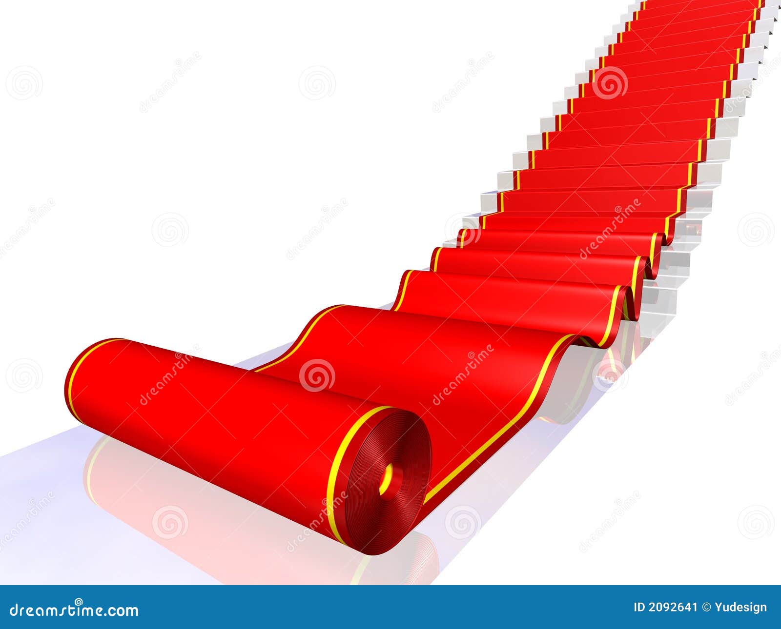 Unrolling stock illustration. Illustration of splendid - 2092641