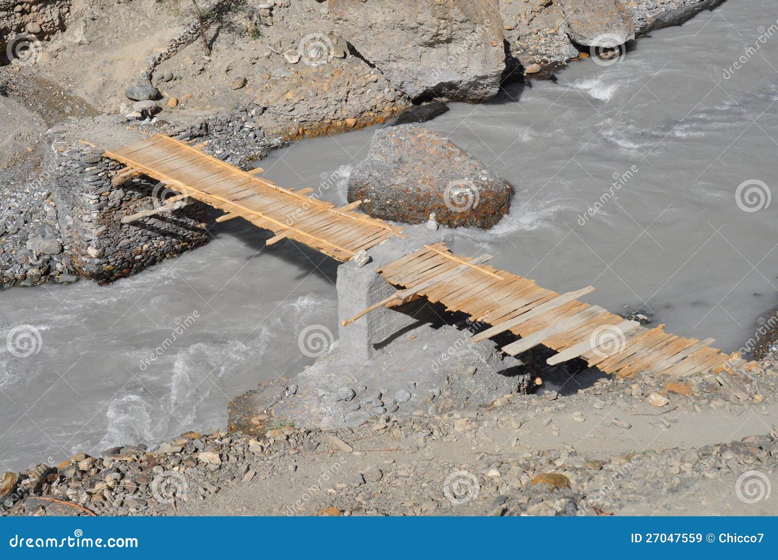 Unsafe Bridge Royalty-Free Stock Image | CartoonDealer.com #97468