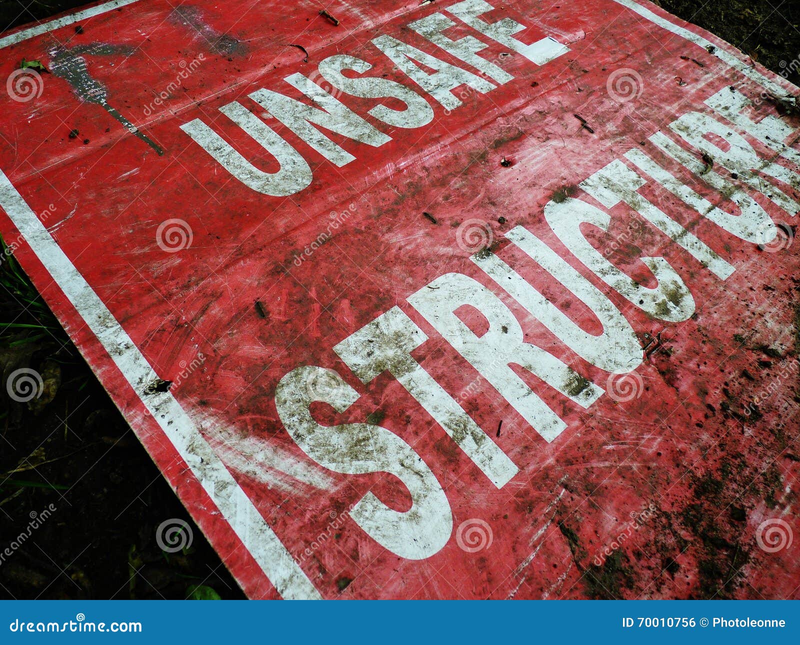 Unsafe Structure Sign Ripped Off Stock Photos - Free & Royalty-Free ...