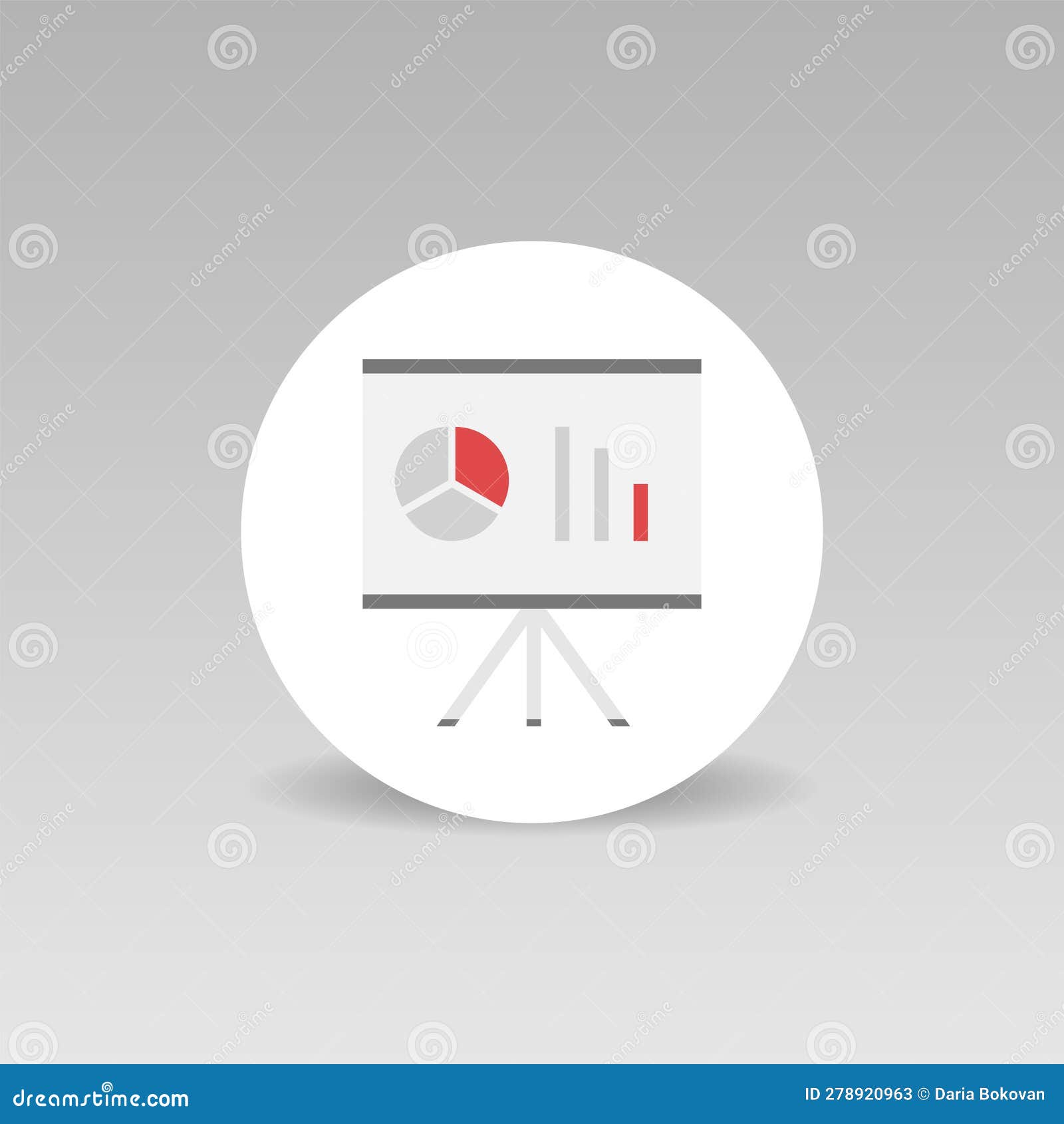 Unsatisfactory Annual Report Vector Round Icon Audit Concept Stock ...