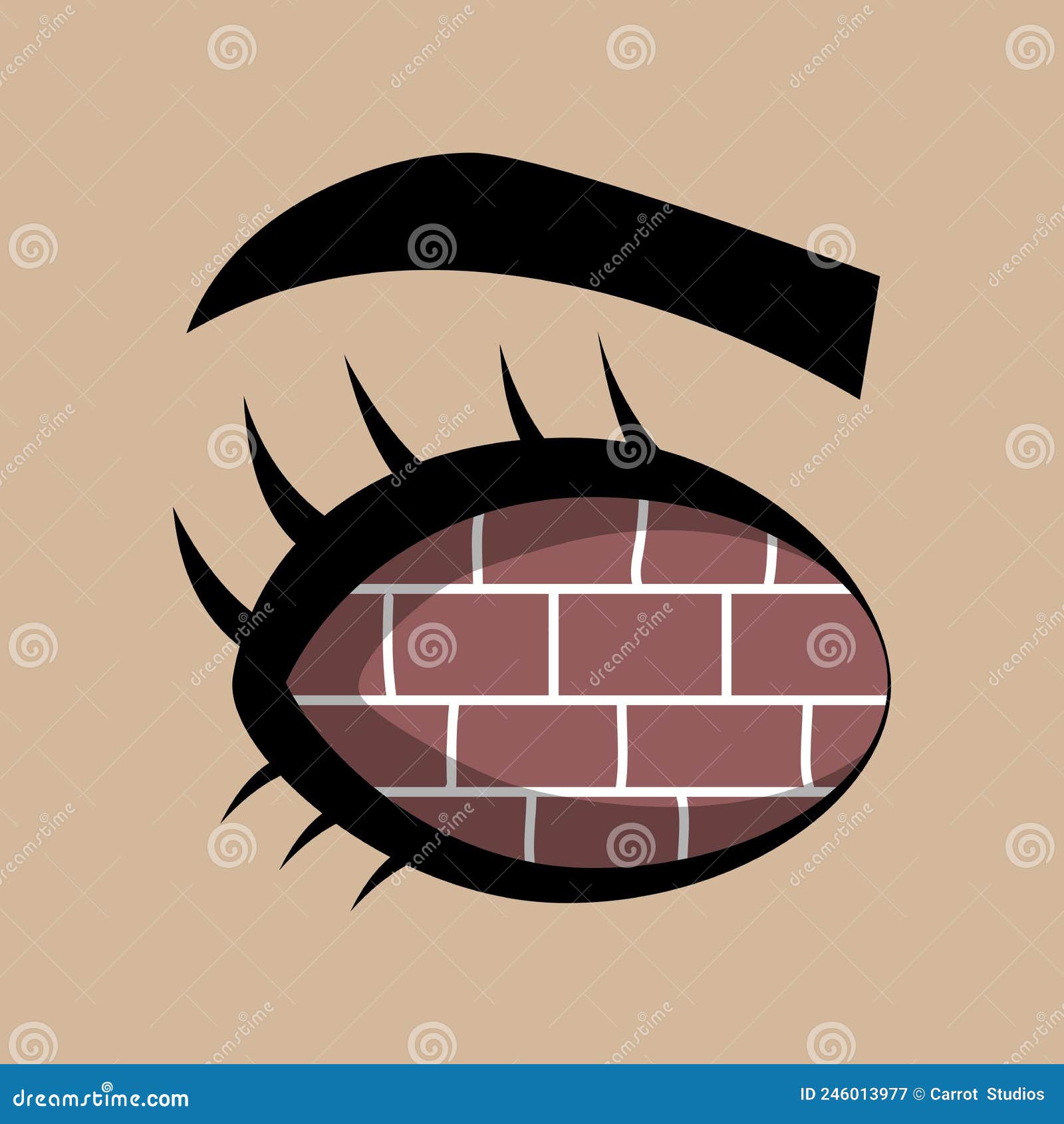 Unseen Icon On White Background. Flat Style. Hide Icon For Your Web ...