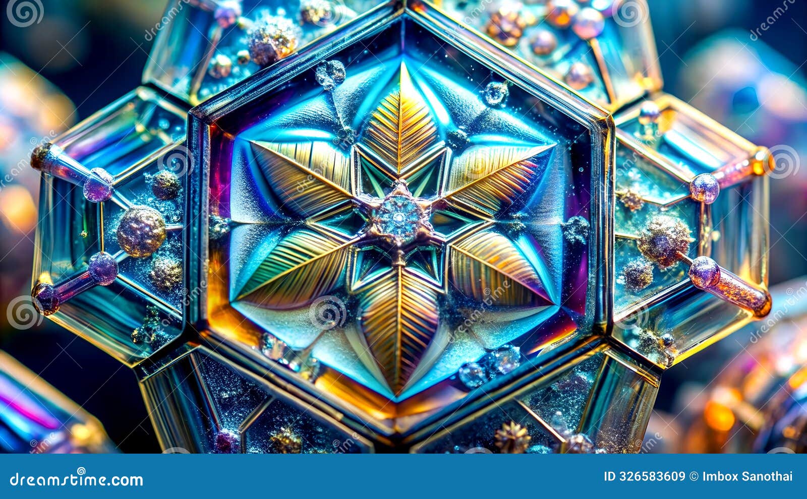 The Unseen World a Photomicrograph Revealing the Intricate Patterns of ...