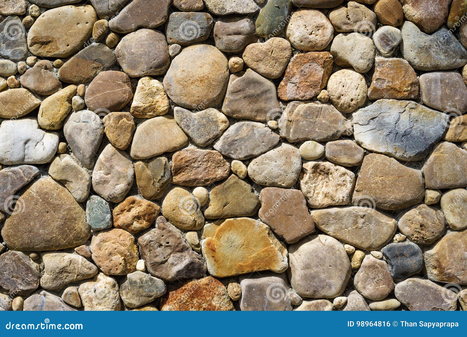 Unshaped Stones Wall Texture Stock Photo - Image of construction ...