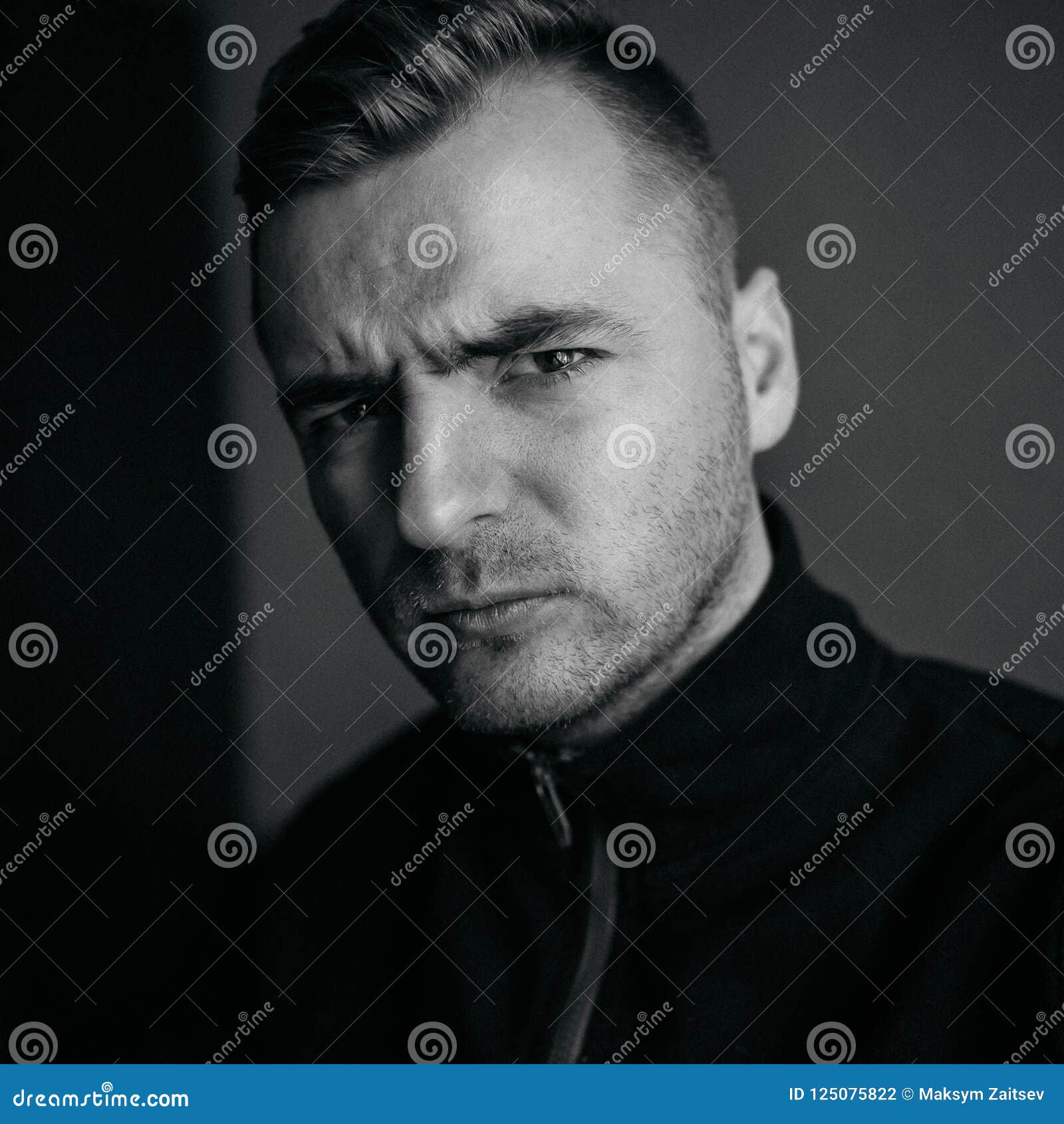 Embittered Young Man. Insult Conversation Royalty-Free Stock Image ...