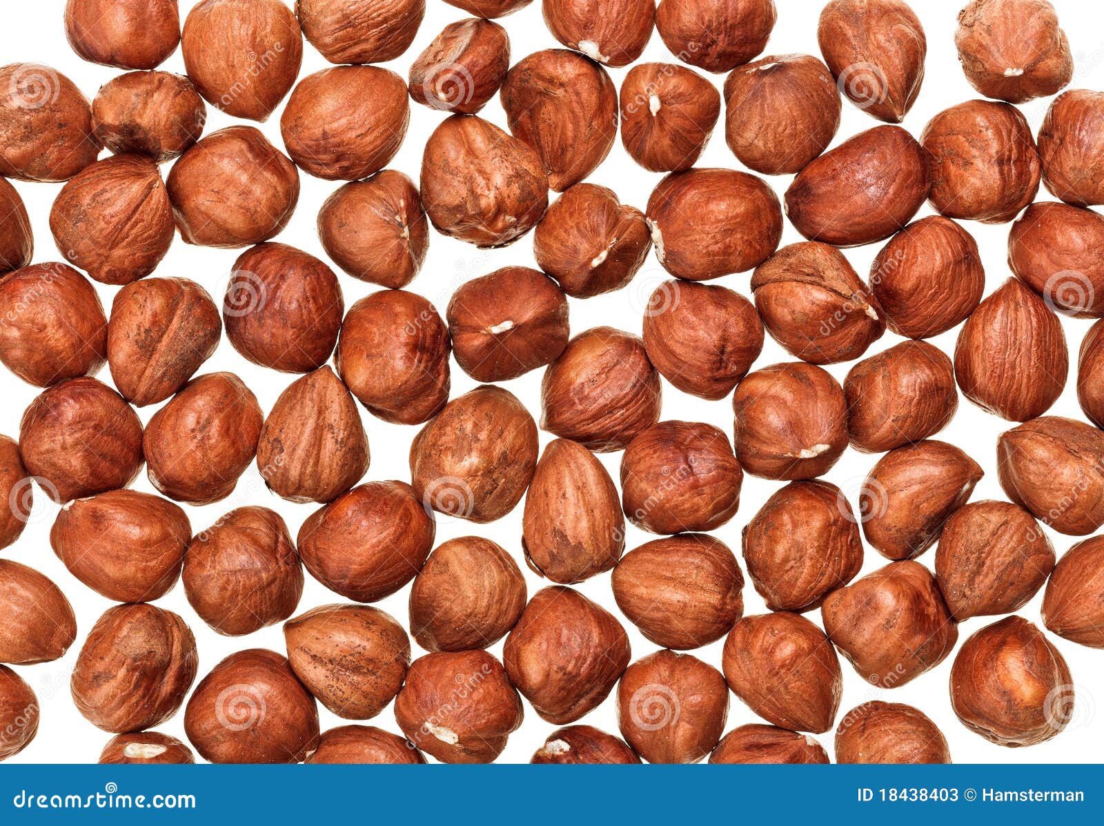 Unshelled Hazel Nuts, Food Background Stock Image - Image of close ...