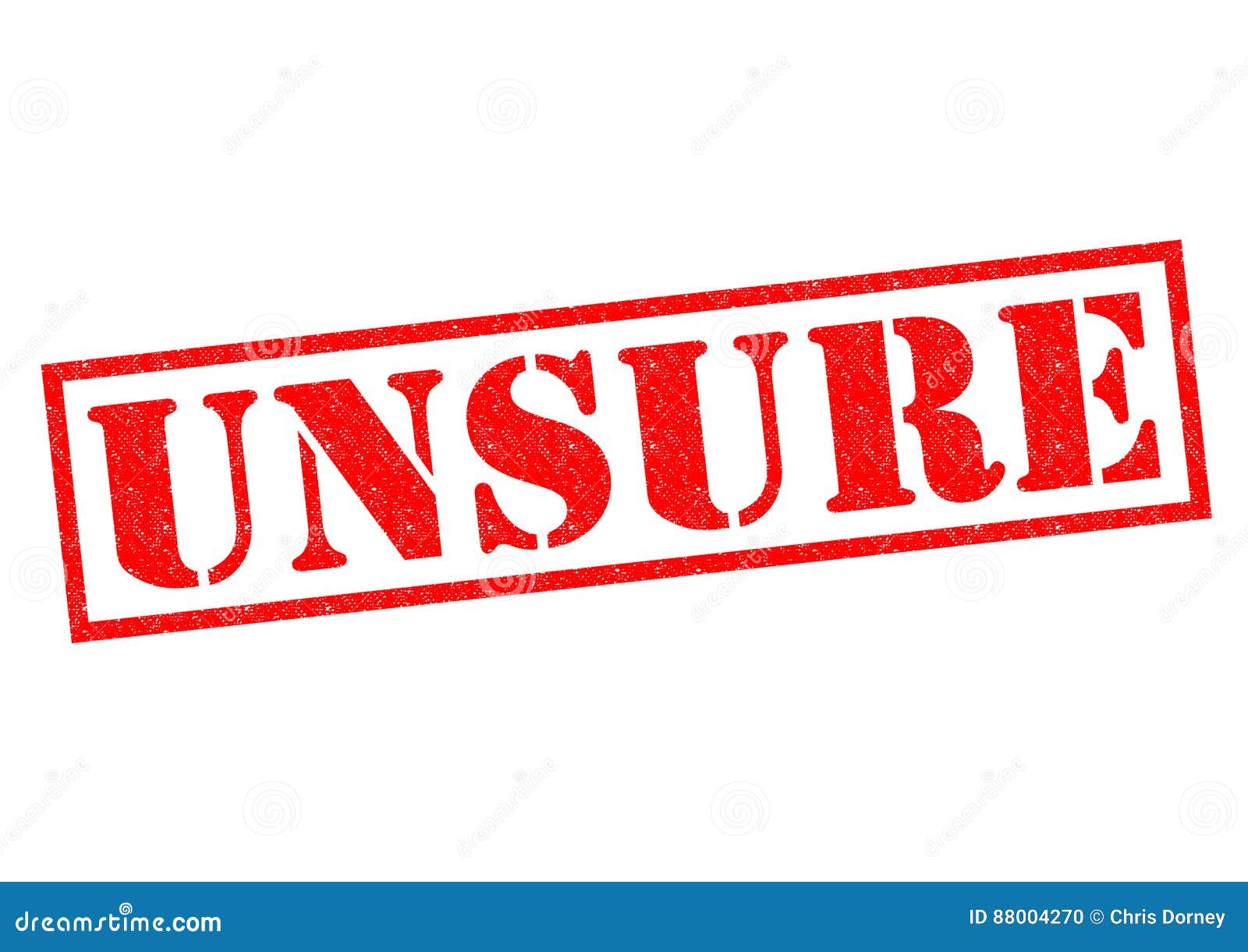 Unsicher stock abbildung. Illustration von dunstig, leitblech - 88004270