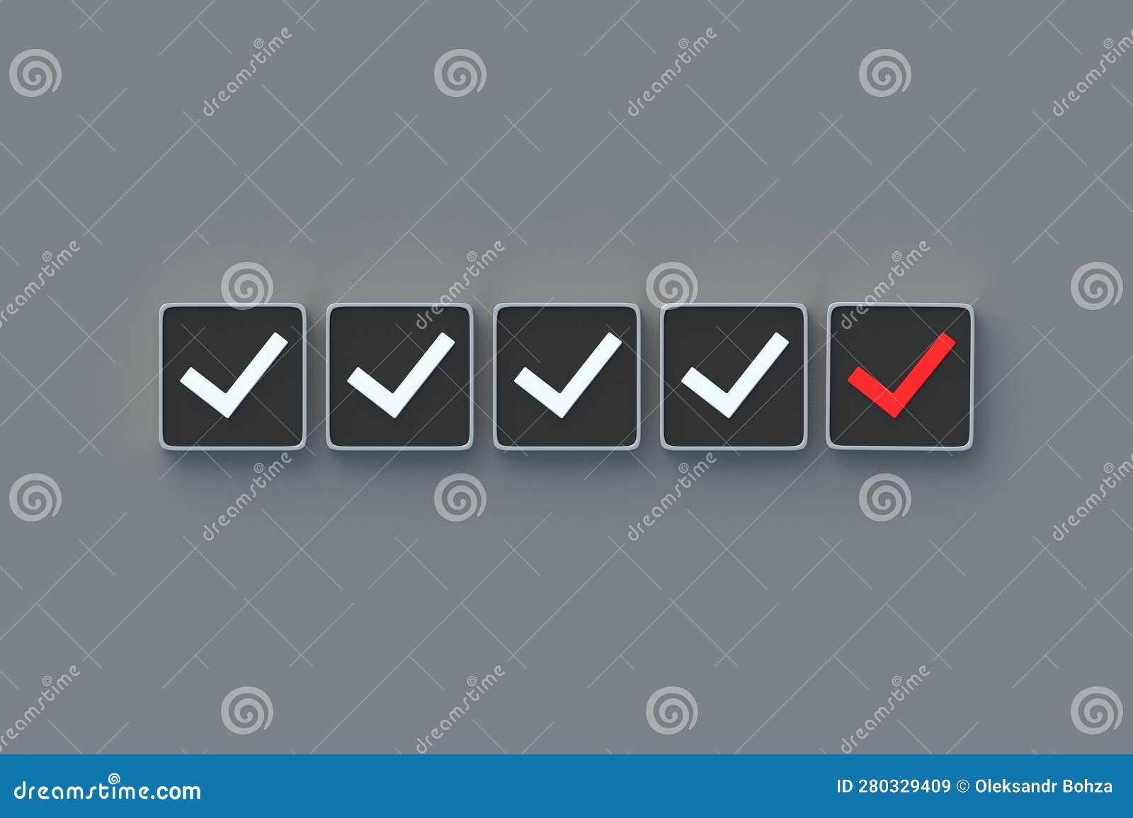 Unsolvable Problem. Red Check Mark on Button. Unconfirmed Information ...