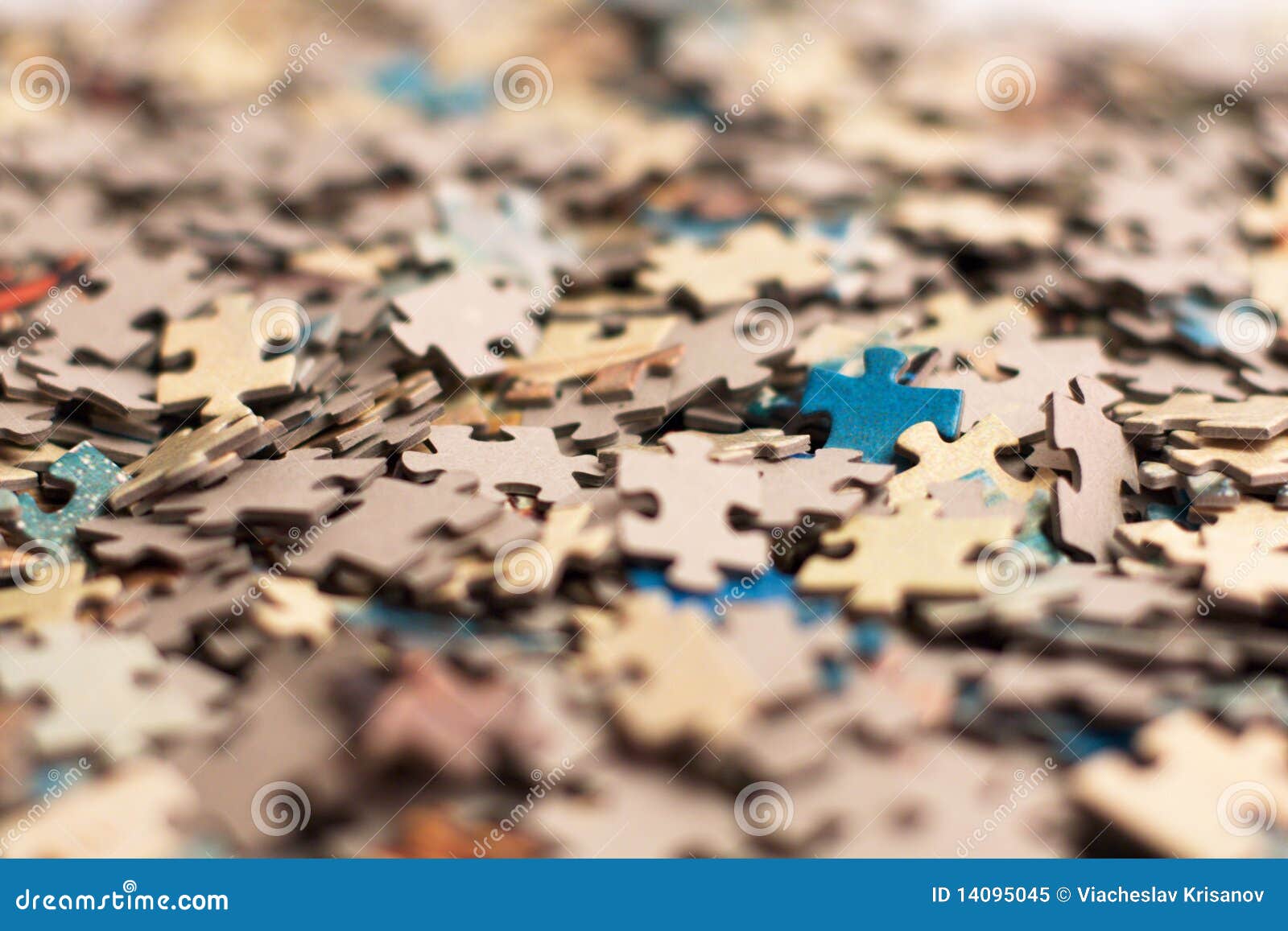 Unsolved bunch of puzzles stock image. Image of cardboard - 14095045