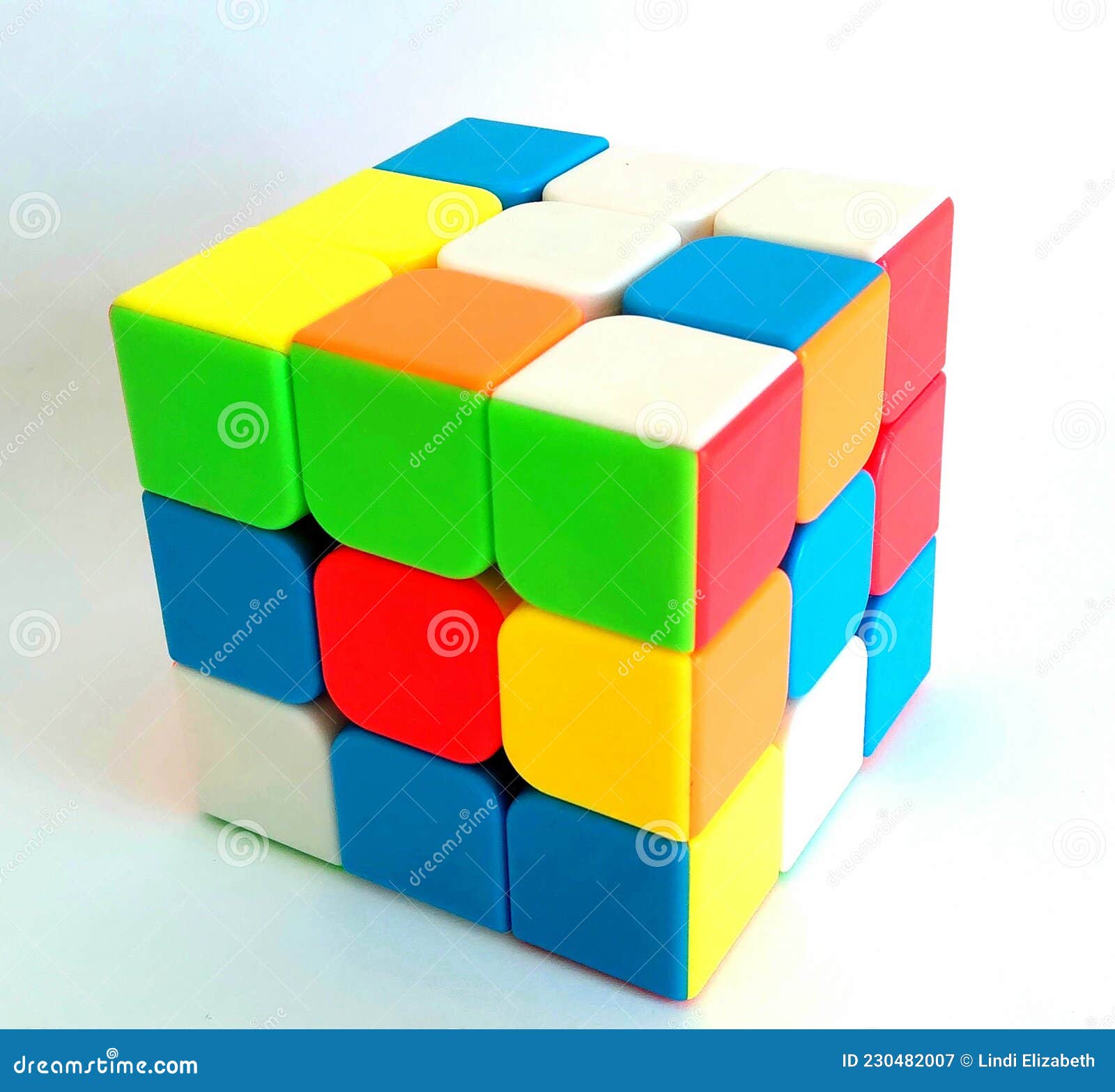 Scrambled Rubik's Cube Editorial Image | CartoonDealer.com #15667202