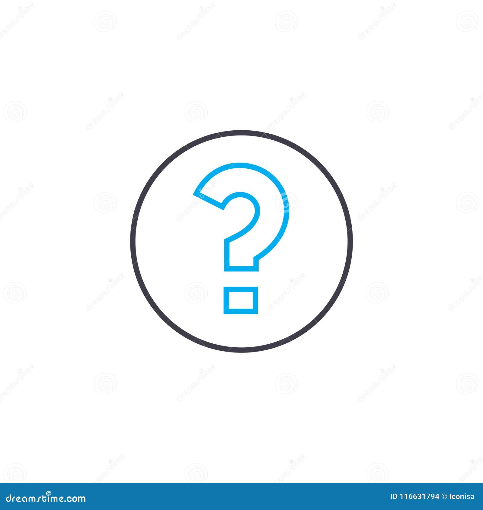 Unsolved Secrets Vector Thin Line Stroke Icon. Unsolved Secrets Outline ...