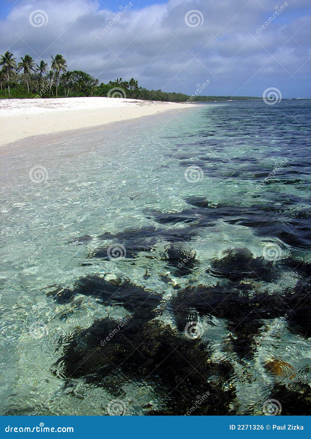Unspoiled beach of Tonga stock photo. Image of ocean, beach - 2271326
