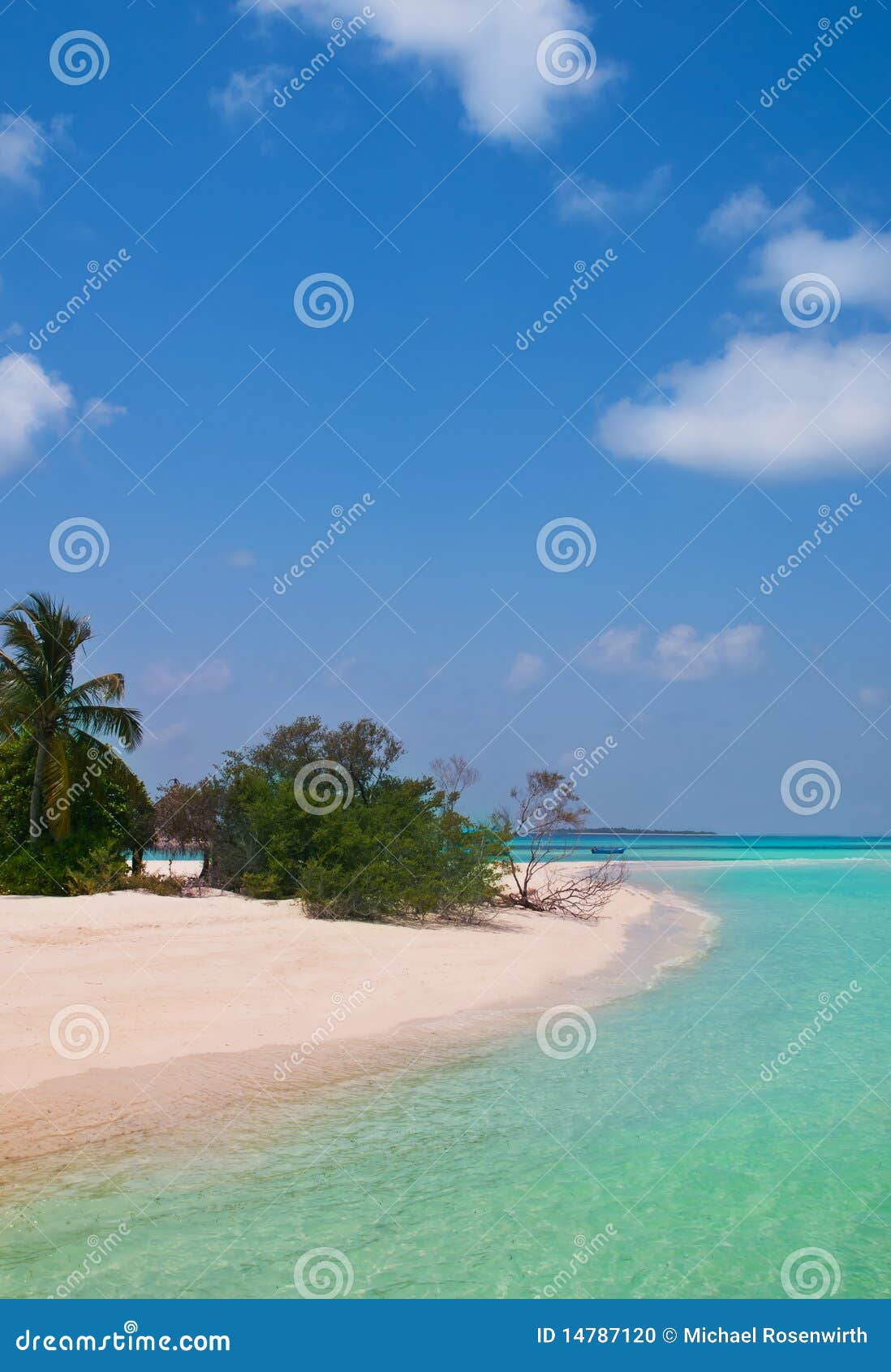 Unspoilt tropical beach stock photo. Image of holiday - 14787120