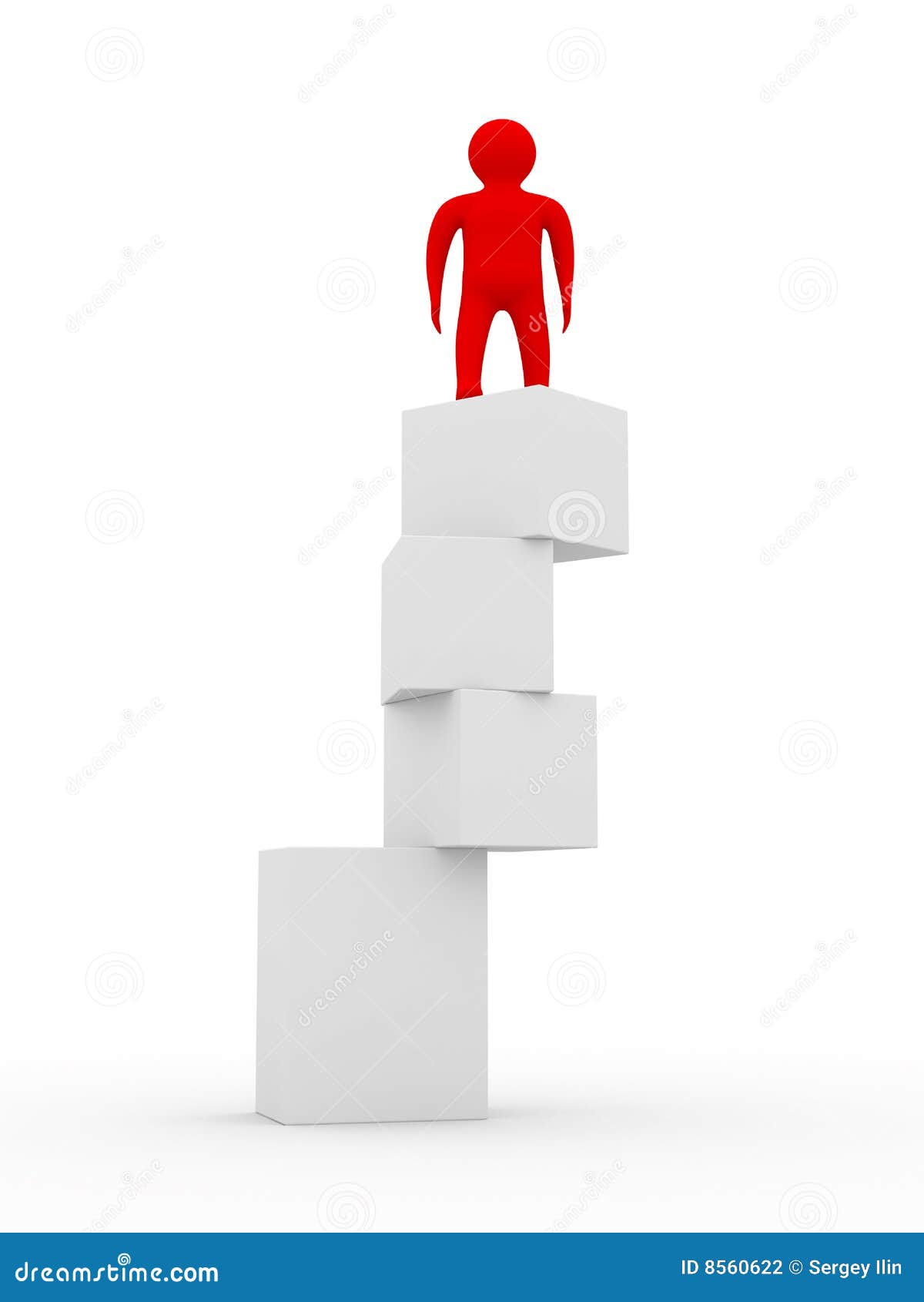 Unstable balance. stock illustration. Illustration of abstract - 8560622