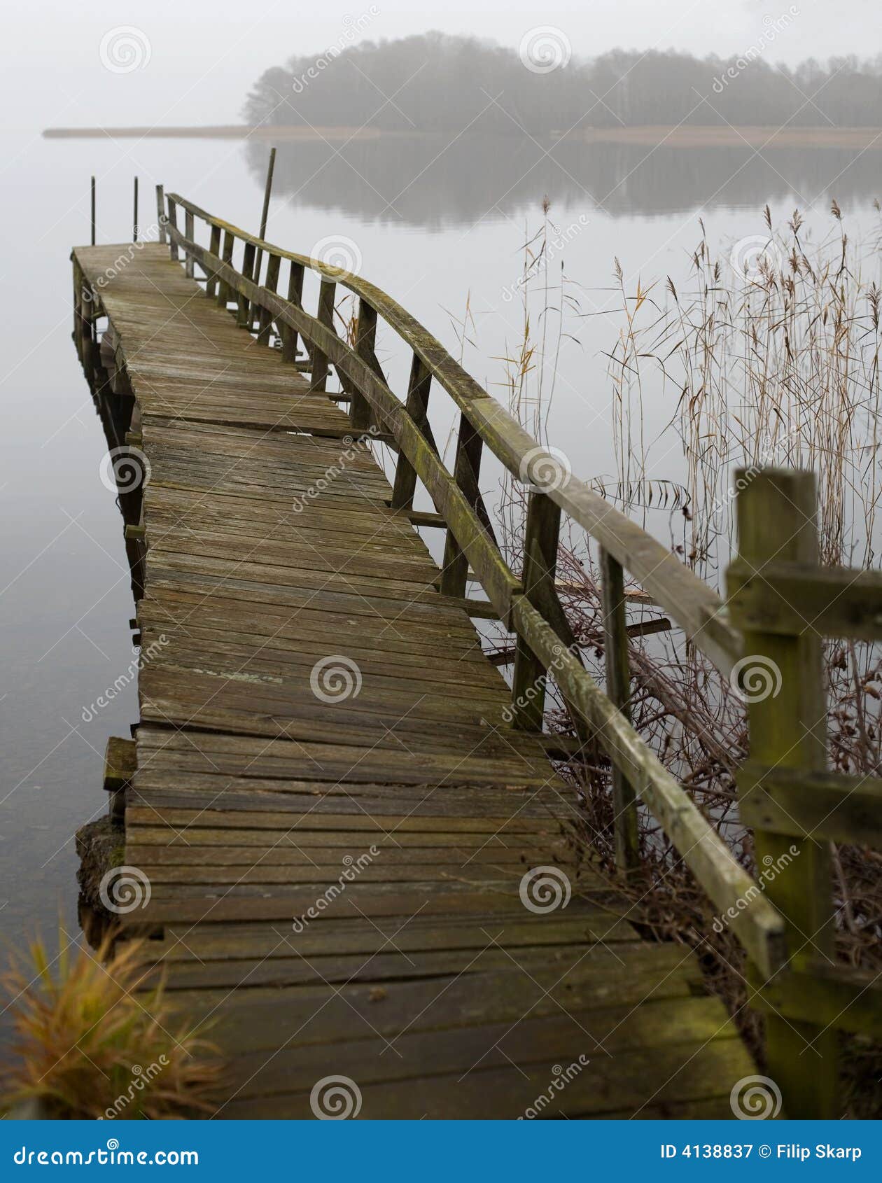 Unstable Bridge stock image. Image of lake, unstable, wooden - 4138837
