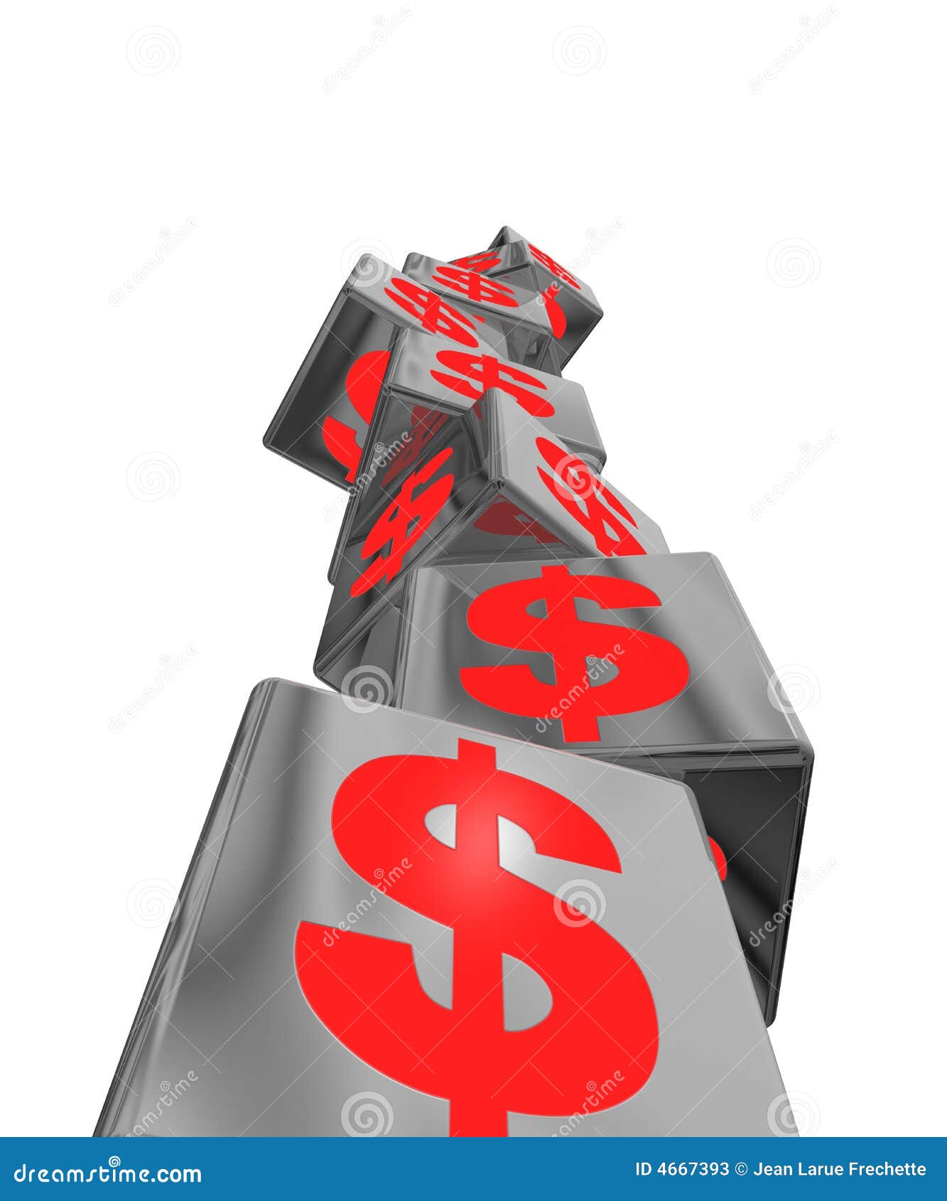 Unstable economic red stock illustration. Illustration of lost - 4667393