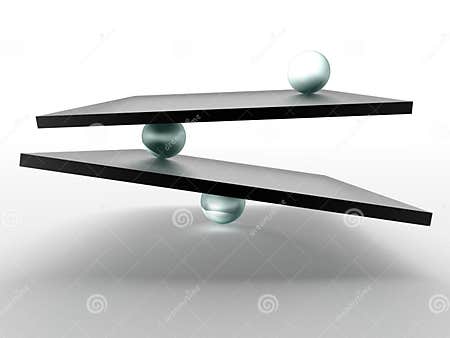 Unstable objects stock illustration. Illustration of graphical - 13013459