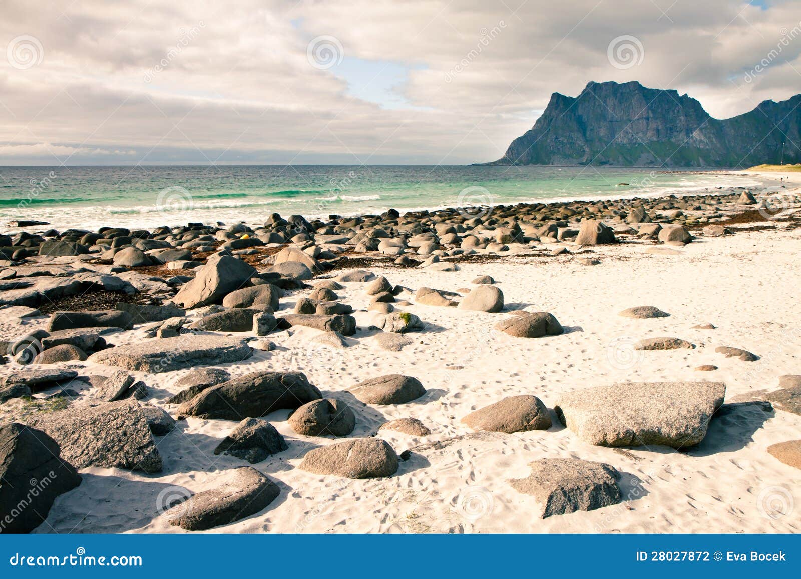 Unstad, Lofoten stock photo. Image of scenery, lofoten - 28027872