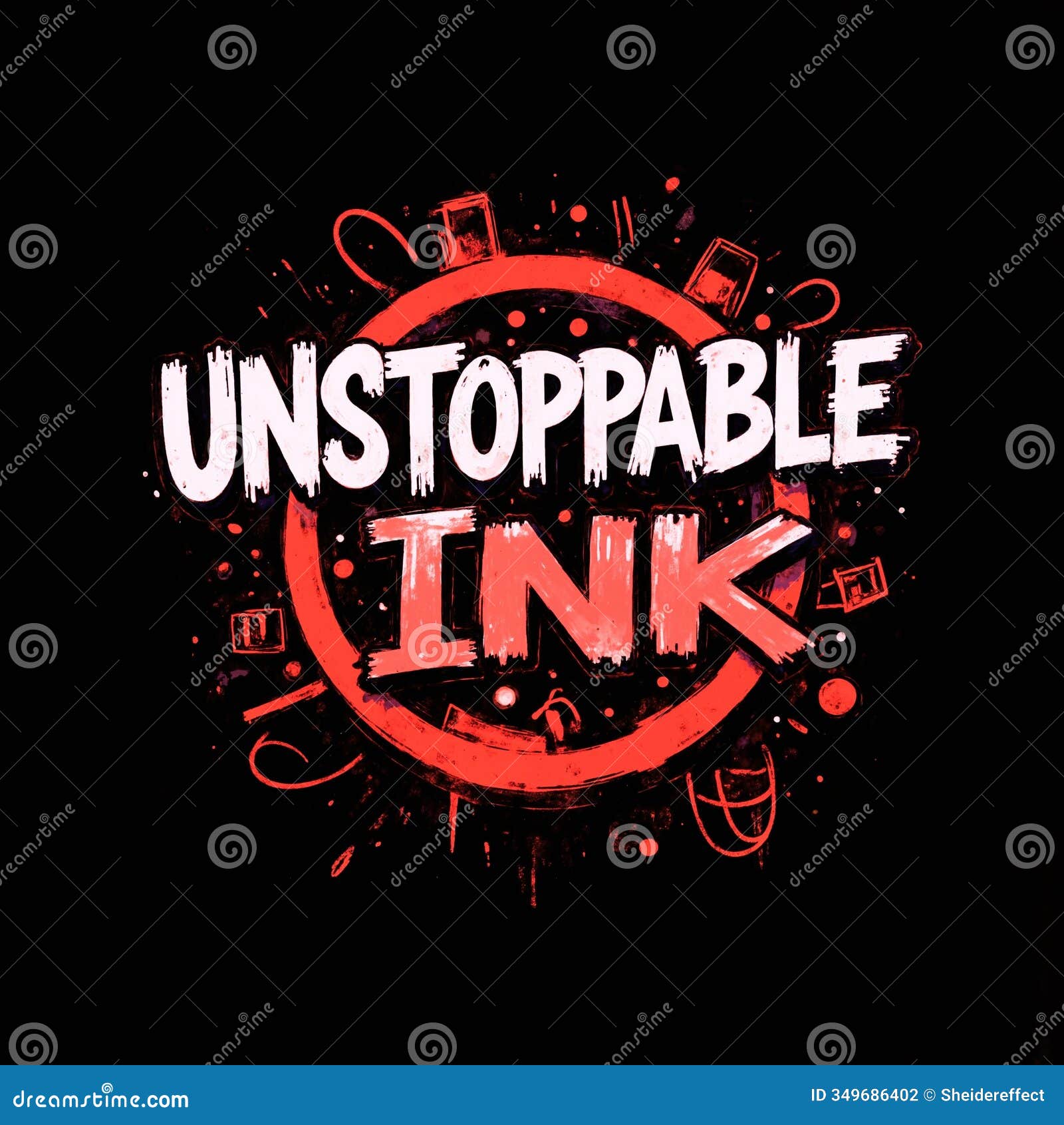 Unstoppable Ink is a Logo for a Company that Sells Ink Stock ...