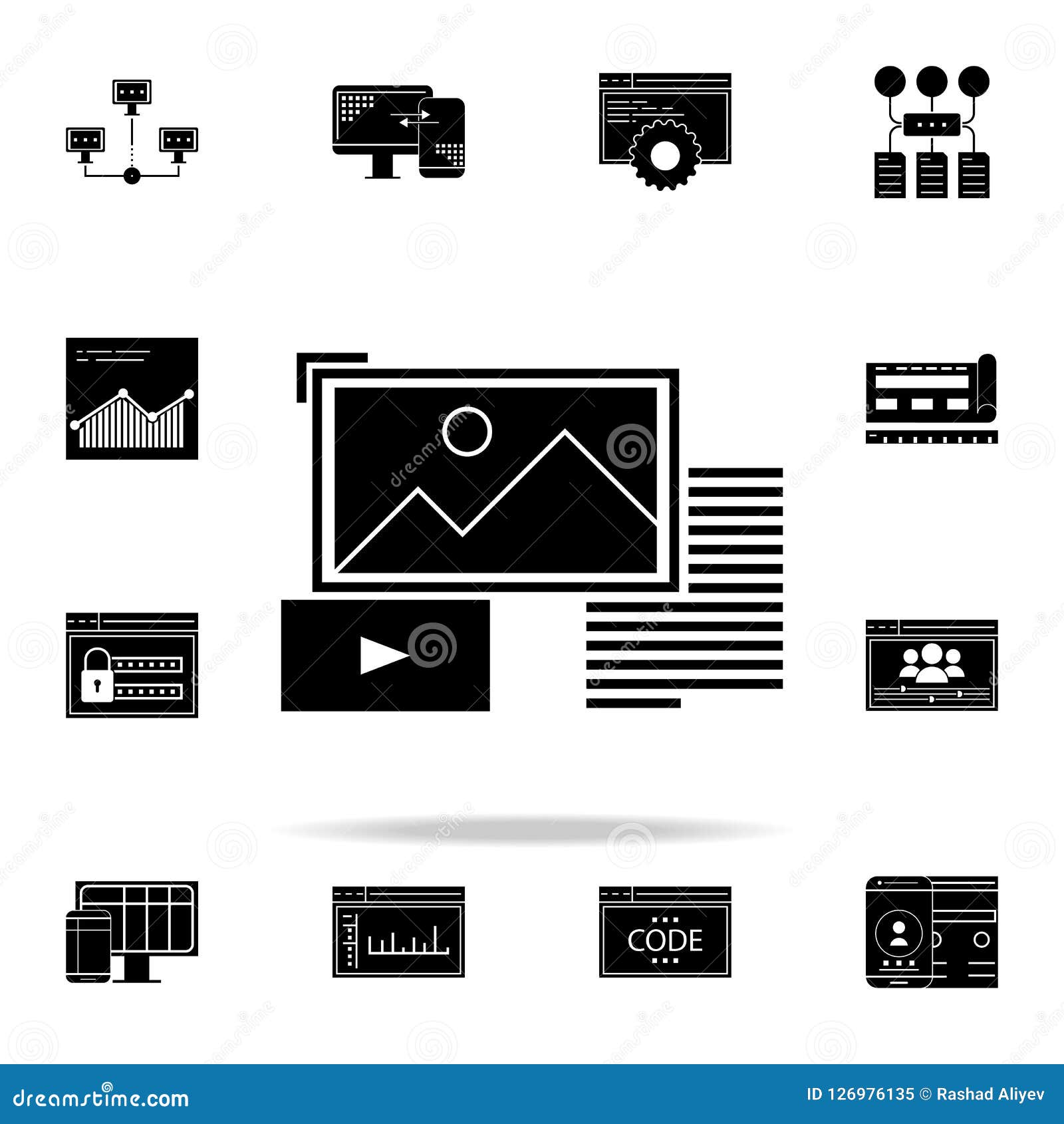 Unstructured, Data, Insecure Data, Science Blue Solid Logo With Place For Tagline Cartoon Vector ...