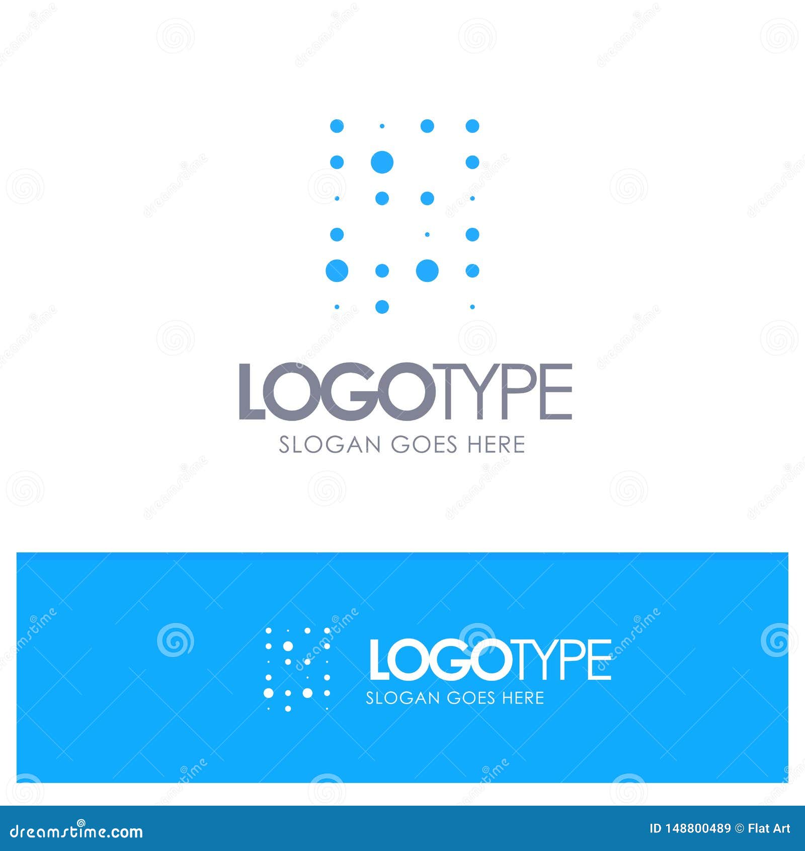 Unstructured, Data, Insecure Data, Science Blue Solid Logo with Place ...