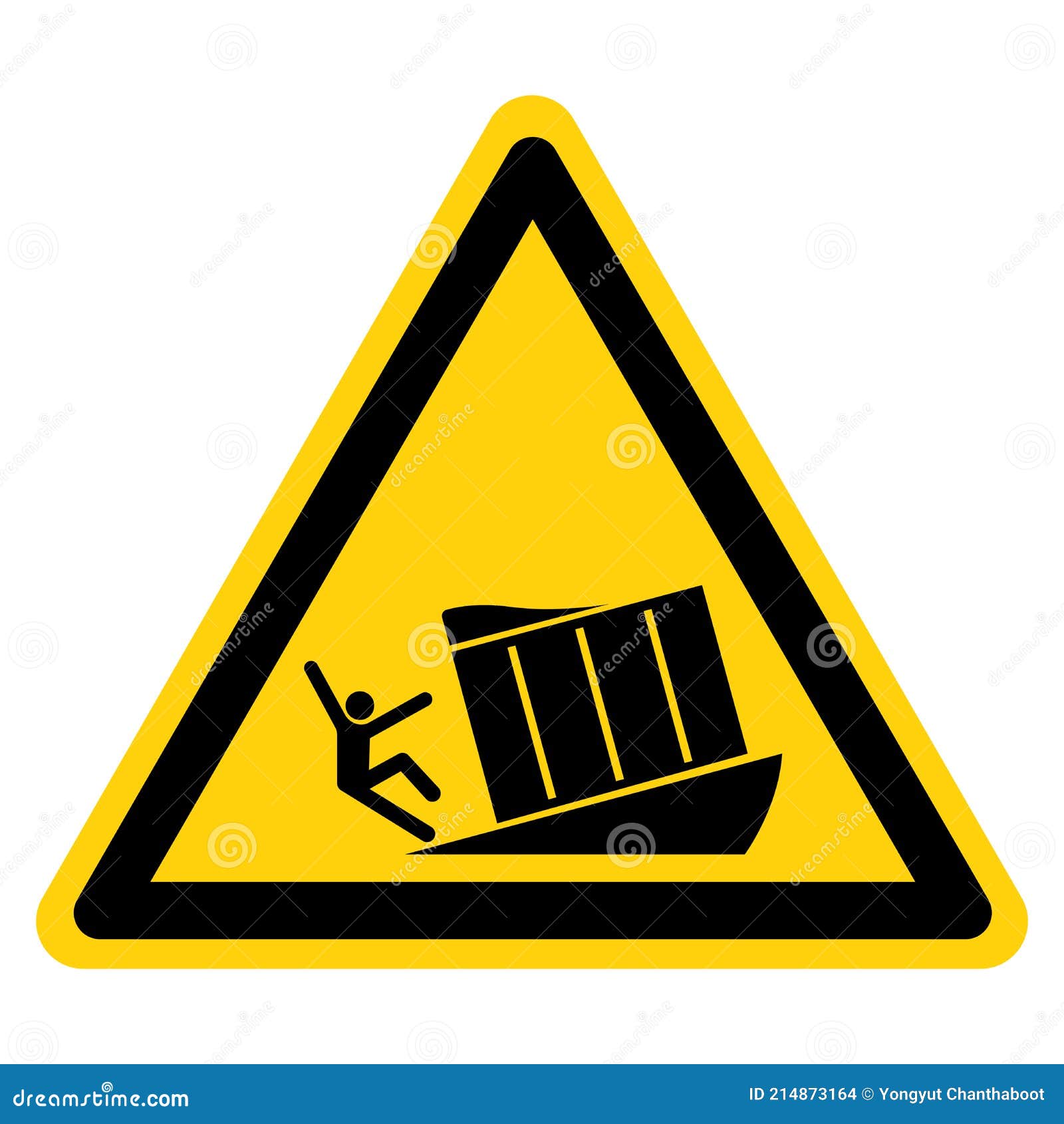 Unsupported Loading Dock Symbol Sign, Vector Illustration, Isolate on ...
