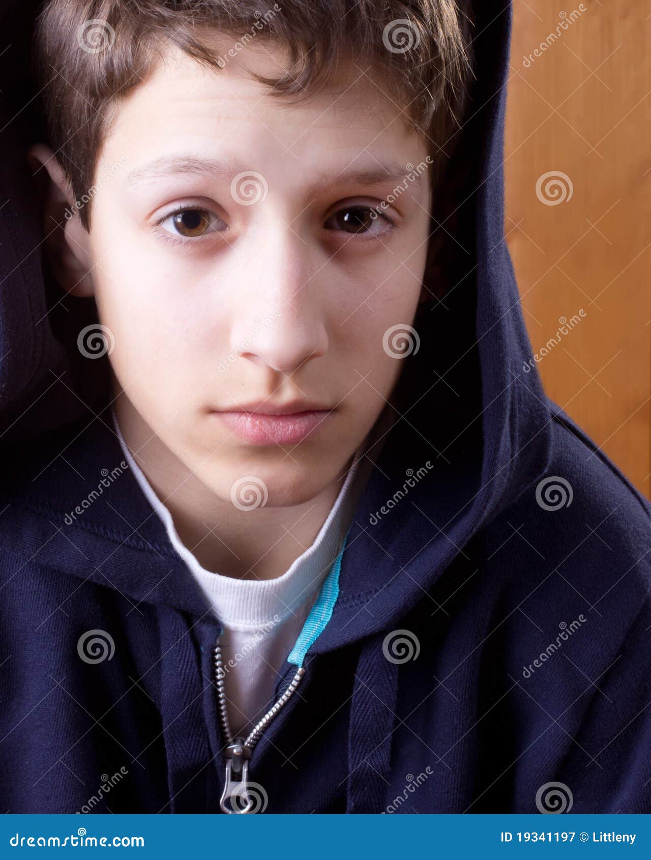 Unsure Boy stock image. Image of anxiety, handsome, brown - 19341197