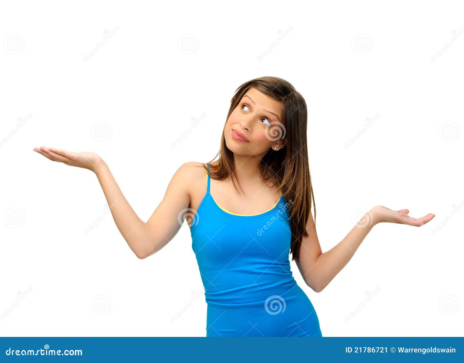 Unsure Gesture from Pretty Woman Stock Image - Image of comparison ...