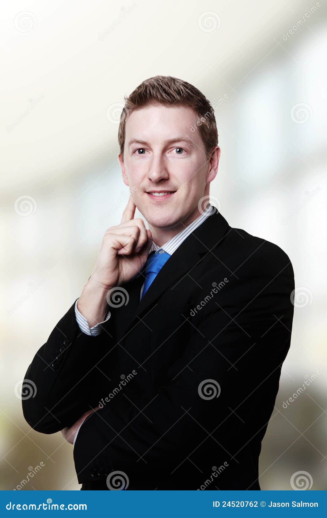 Unsure about the Work at Hand Stock Photo - Image of pensive, concept ...