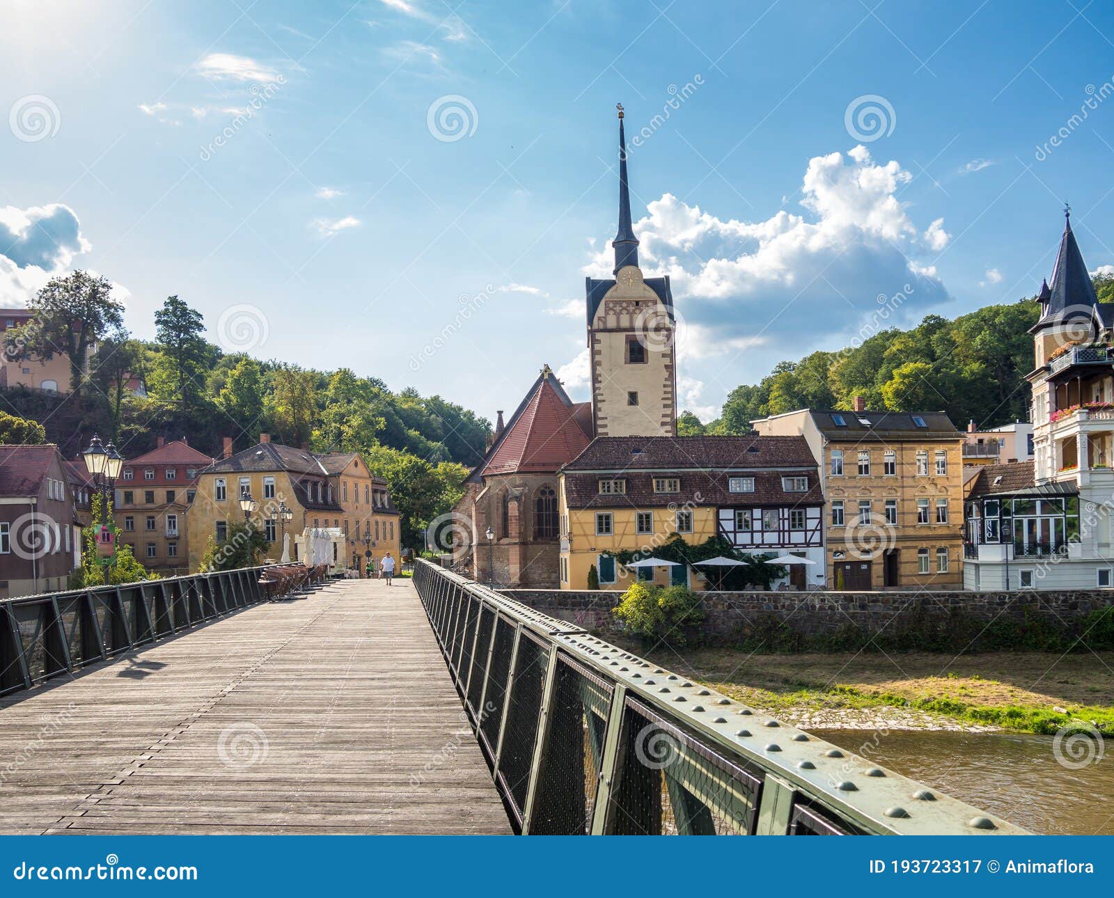 Untermhaus in Gera Thuringia East Germany Stock Image - Image of forest ...