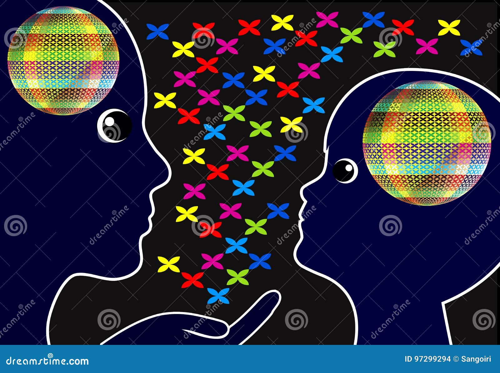 Unterrichtende Kinder Neugier Stock Abbildung - Illustration von ...