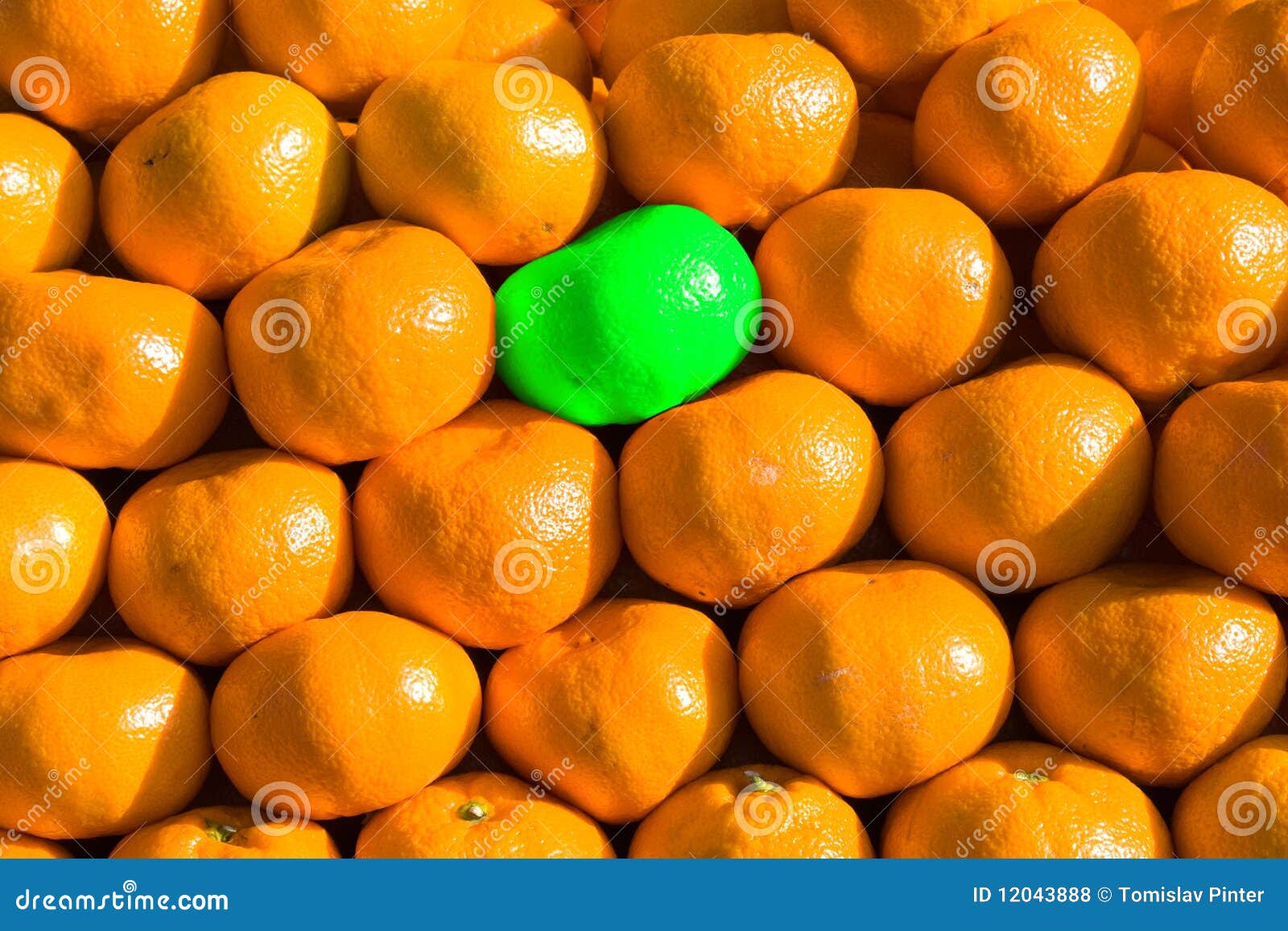 Unterschiedlich zu anderen stockfoto. Bild von früchte - 12043888