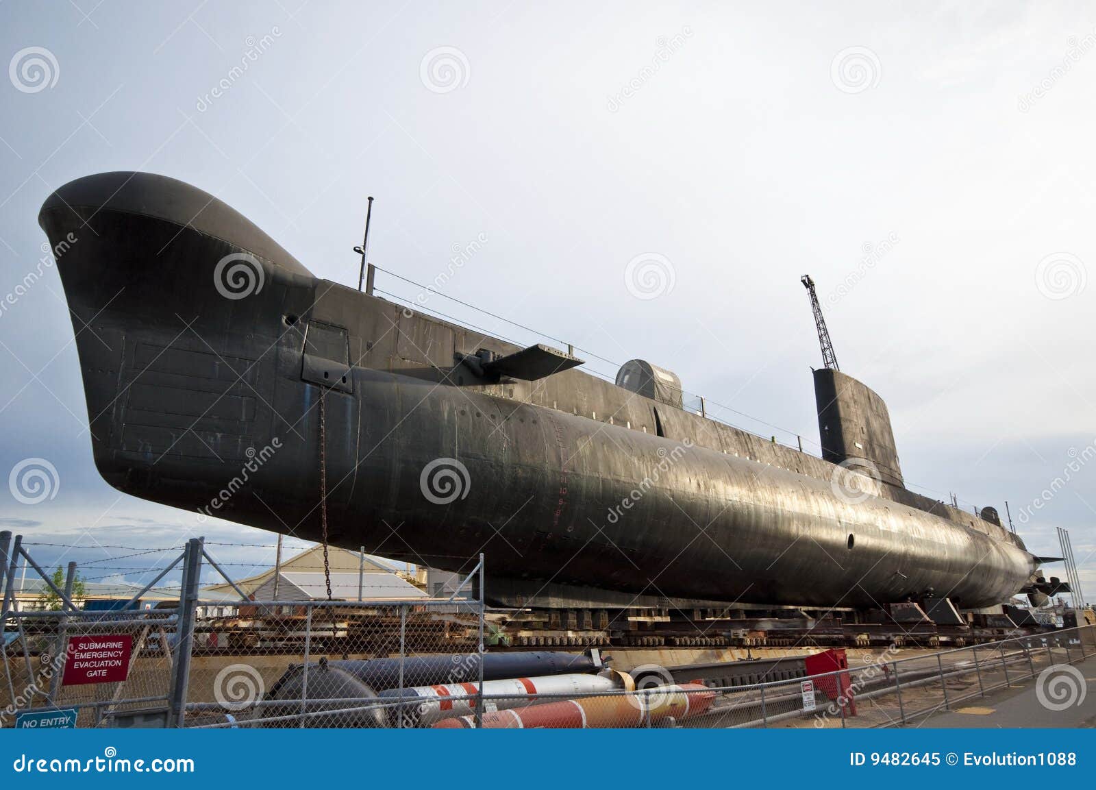 Unterseeboot Auf Ausstellung Redaktionelles Bild - Bild von kern ...