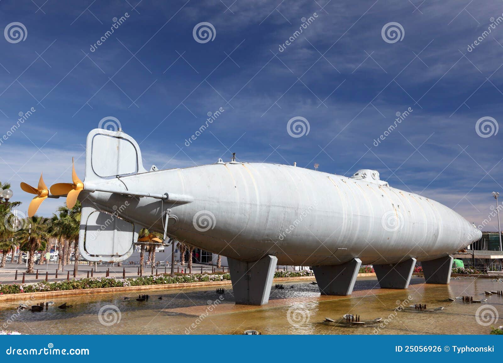 Unterseeboot in Cartagena, Spanien Stockfoto - Bild von spanien ...