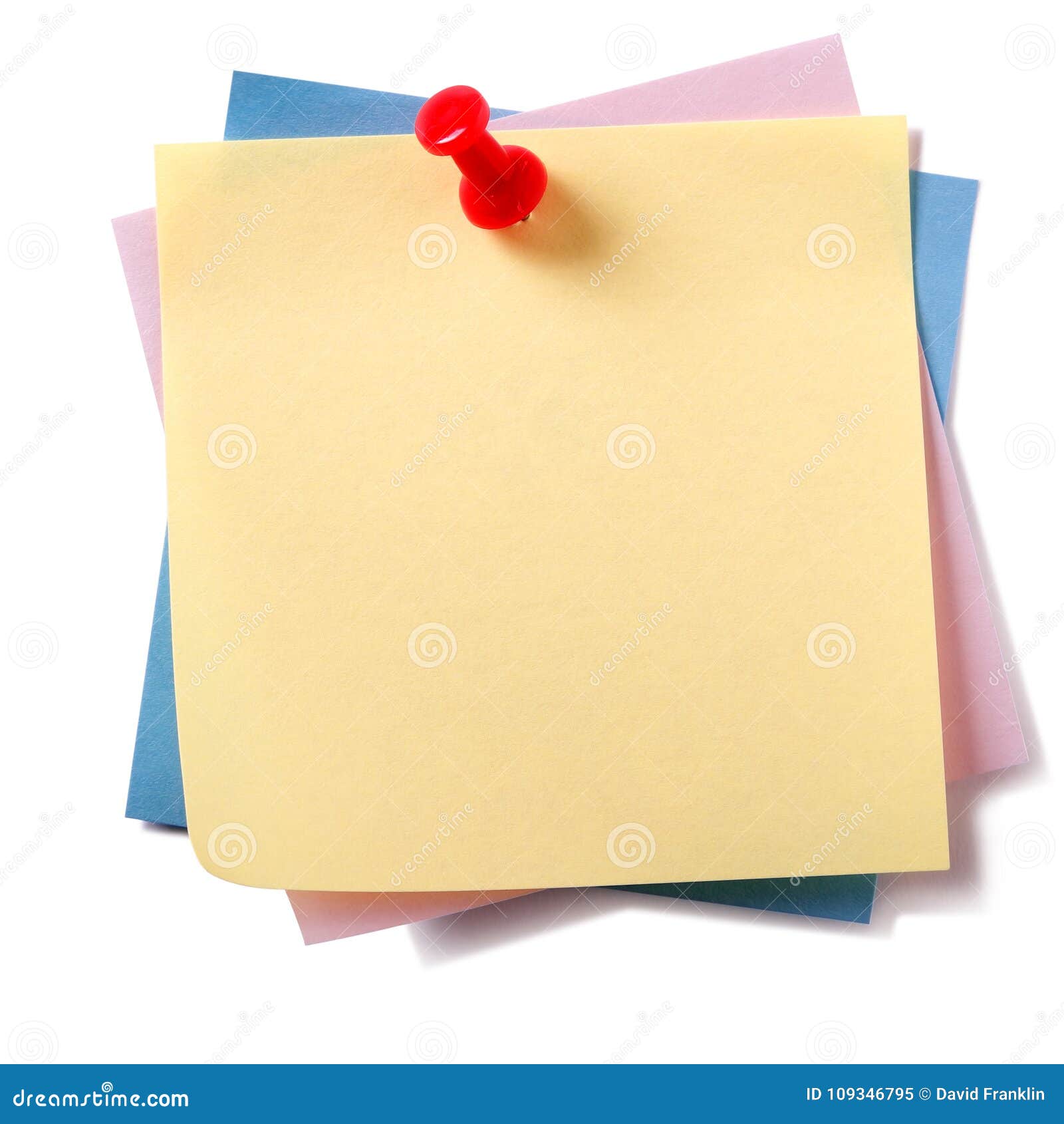Untidy Stack Various Different Colors Sticky Post it Notes Pinned ... Untidy Stack Various Different Colors Sticky Post it Notes Pinned ...