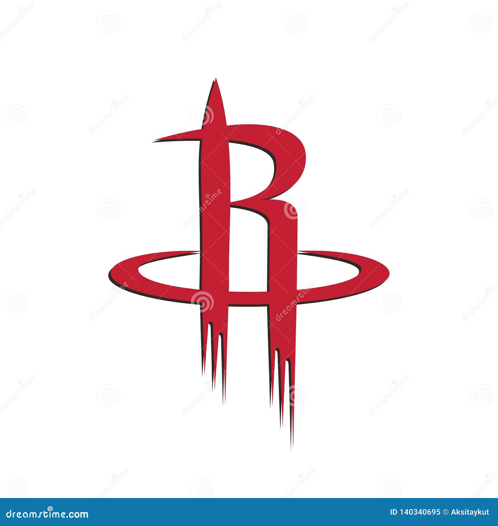 Editorial - Houston Rockets NBA Editorial Image - Illustration of texas ...