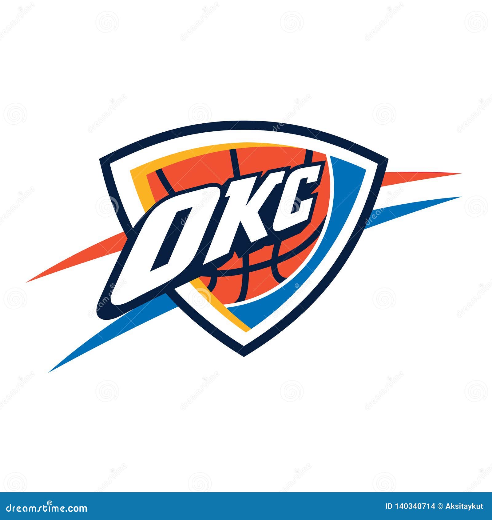 Editorial - Oklahoma City Thunder NBA Editorial Stock Image ...