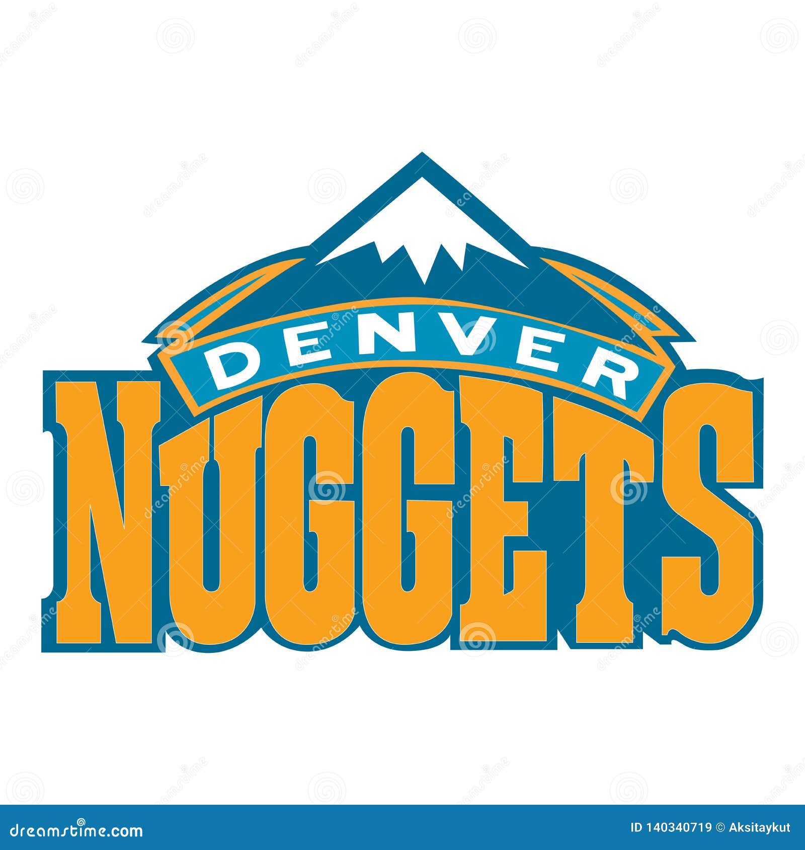 Editorial - Denver Nuggets NBA Editorial Stock Image - Illustration of ...