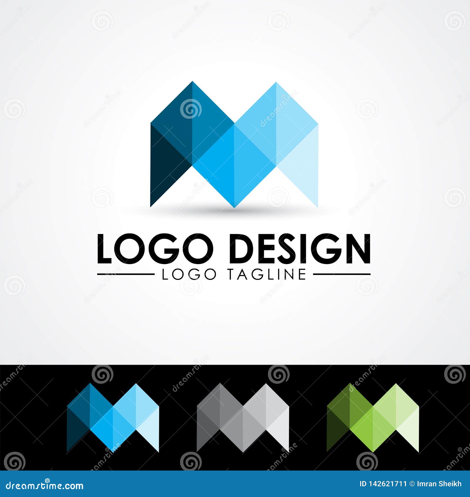 M Letter Multi Color Logo, Letter M Design, M Logo Abstract Design ...