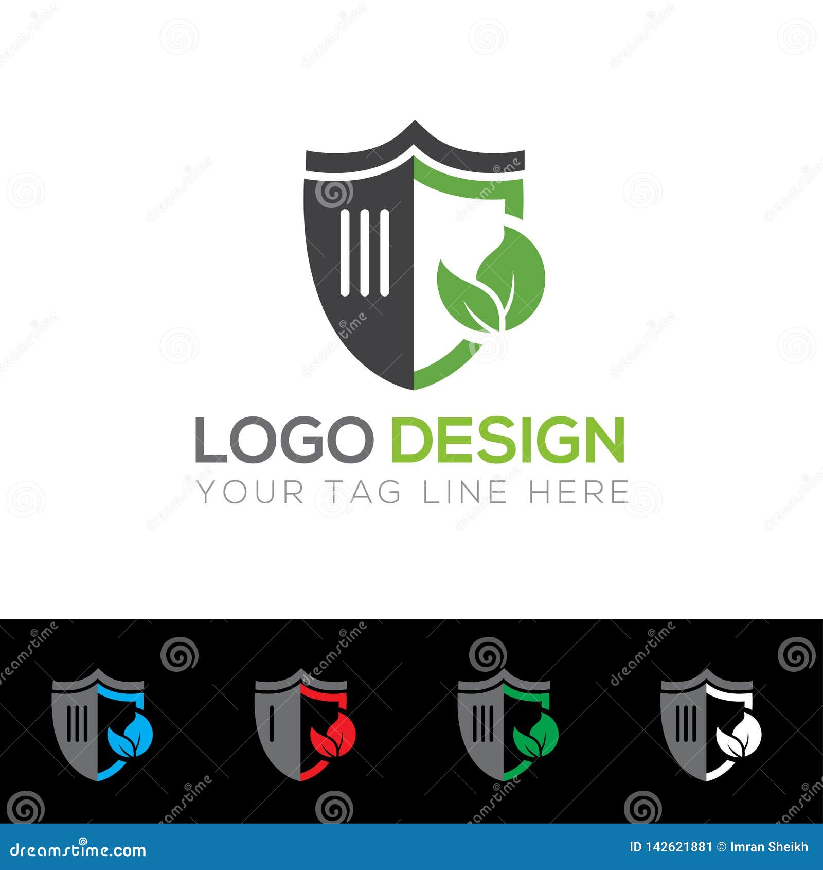 Shield Logo Template, Protector Logo Design, Abstract Logo. Vector ...
