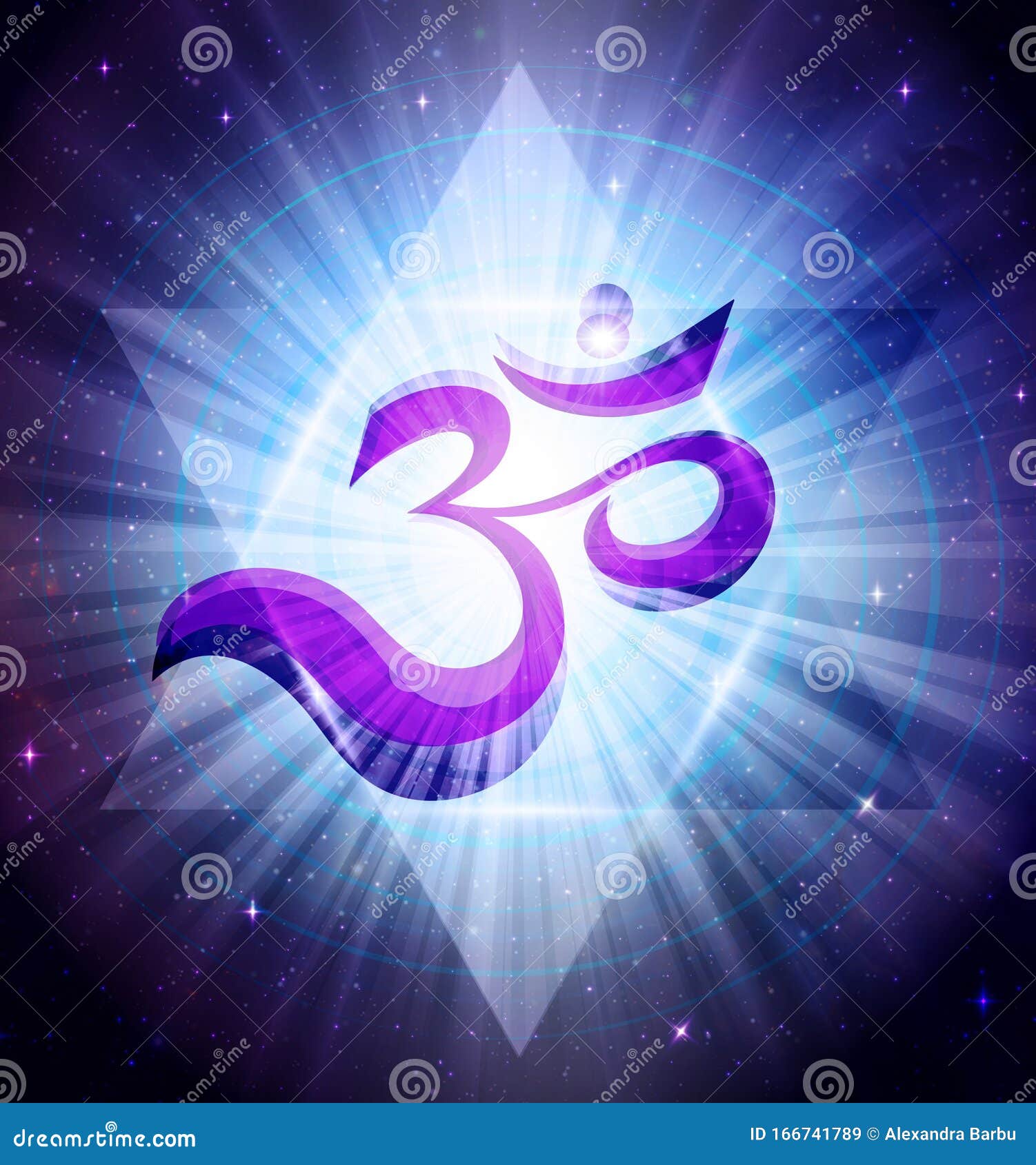 Om Symbol,OHM Symbol, Spiritual Symbol, Poster, Star of David, 6 Points ...