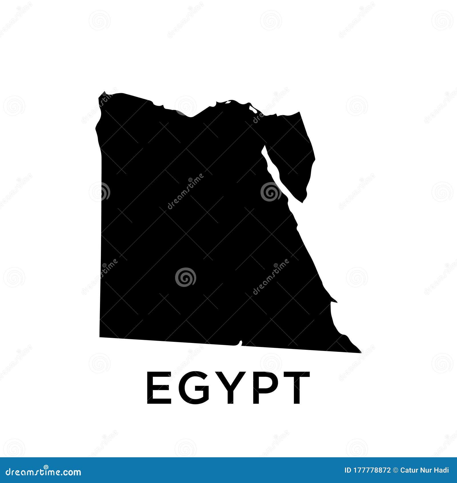 Egypt Map Icon Vector Trendy Stock Vector - Illustration of chart ...