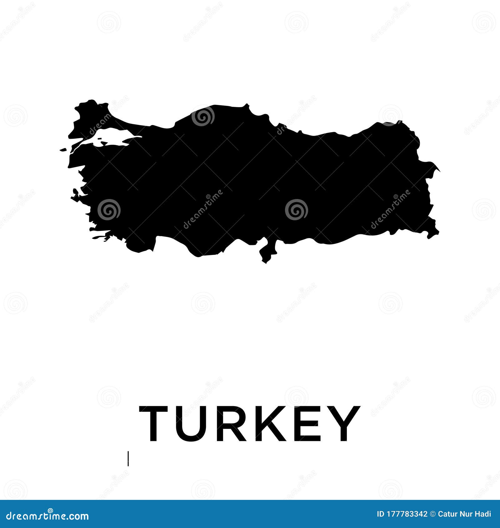Turkey Map Icon Vector Trendy Stock Vector - Illustration of europe ...
