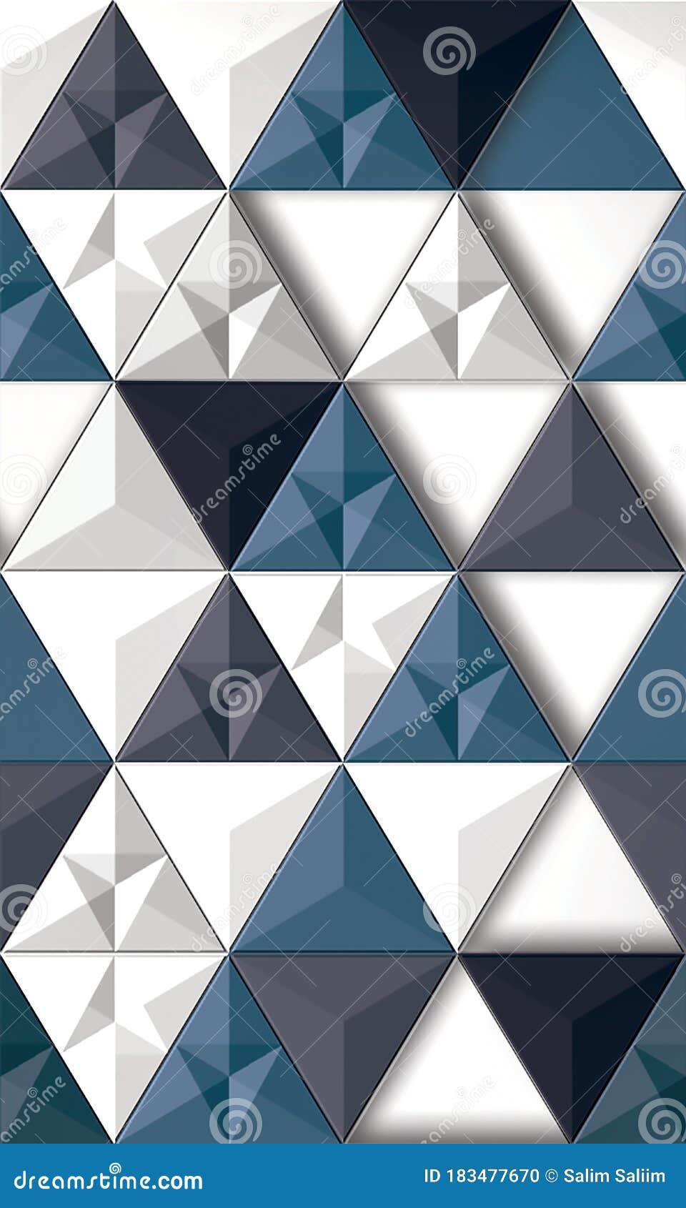Vector Polygon Abstract Polygonal 3d Geometric Triangle Background, 3d ...
