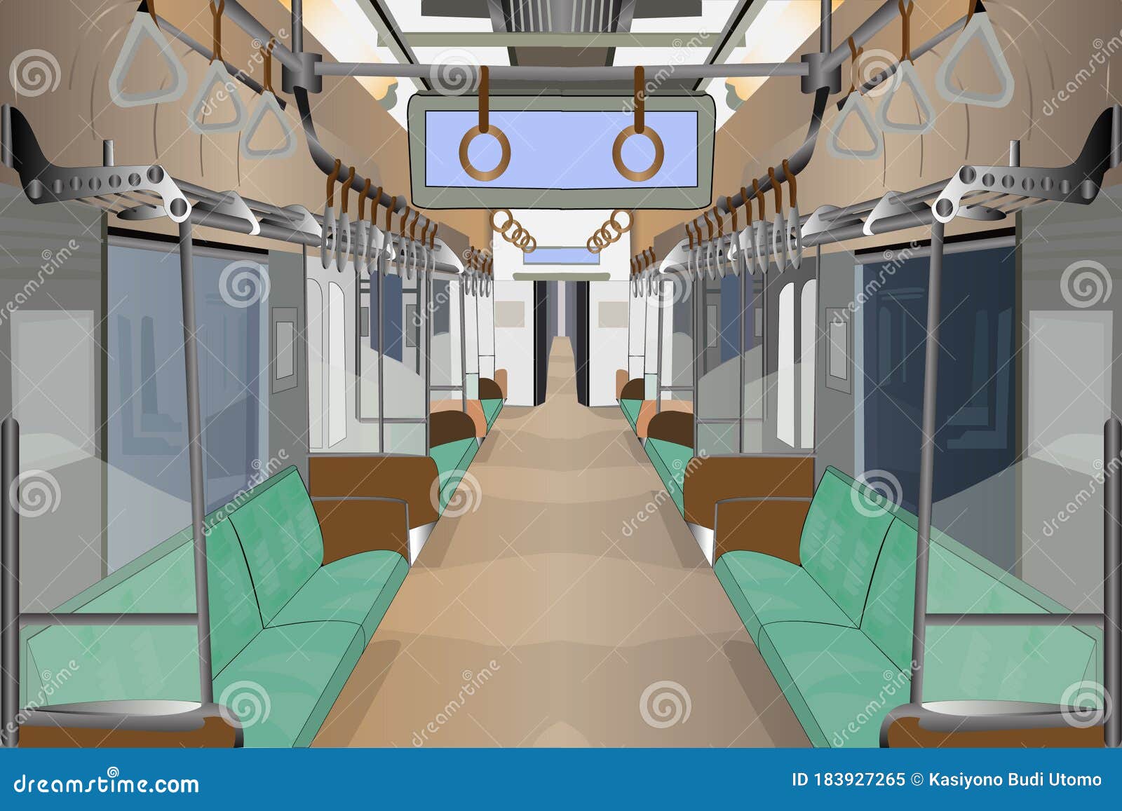 Mass Transit System Traffic Road Sign, Vector Illustration, Isolate On ...
