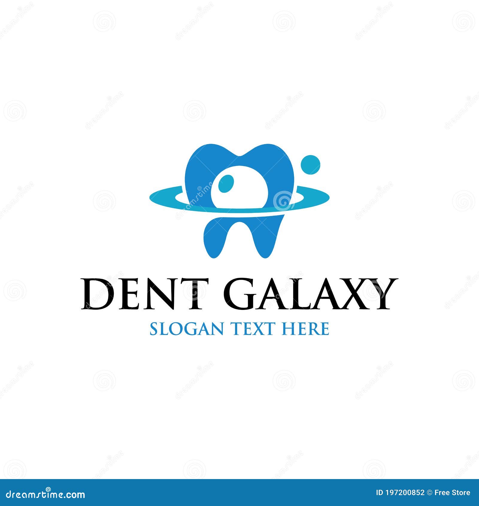 Dental Galaxy Health Care Medical Business Logo Stock Vector ...