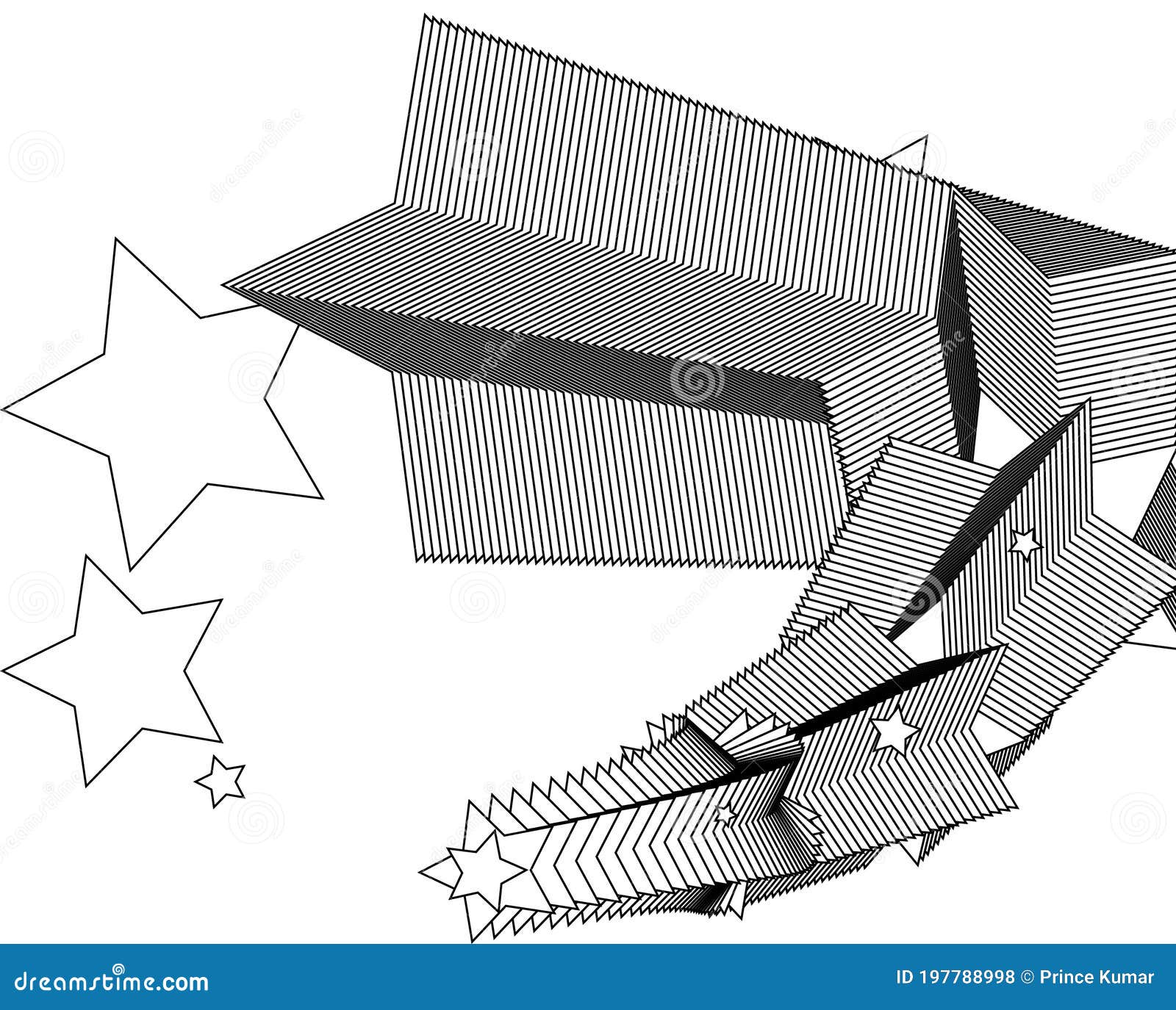 Illustration of Multiple Stars Stock Vector - Illustration of symbol ...